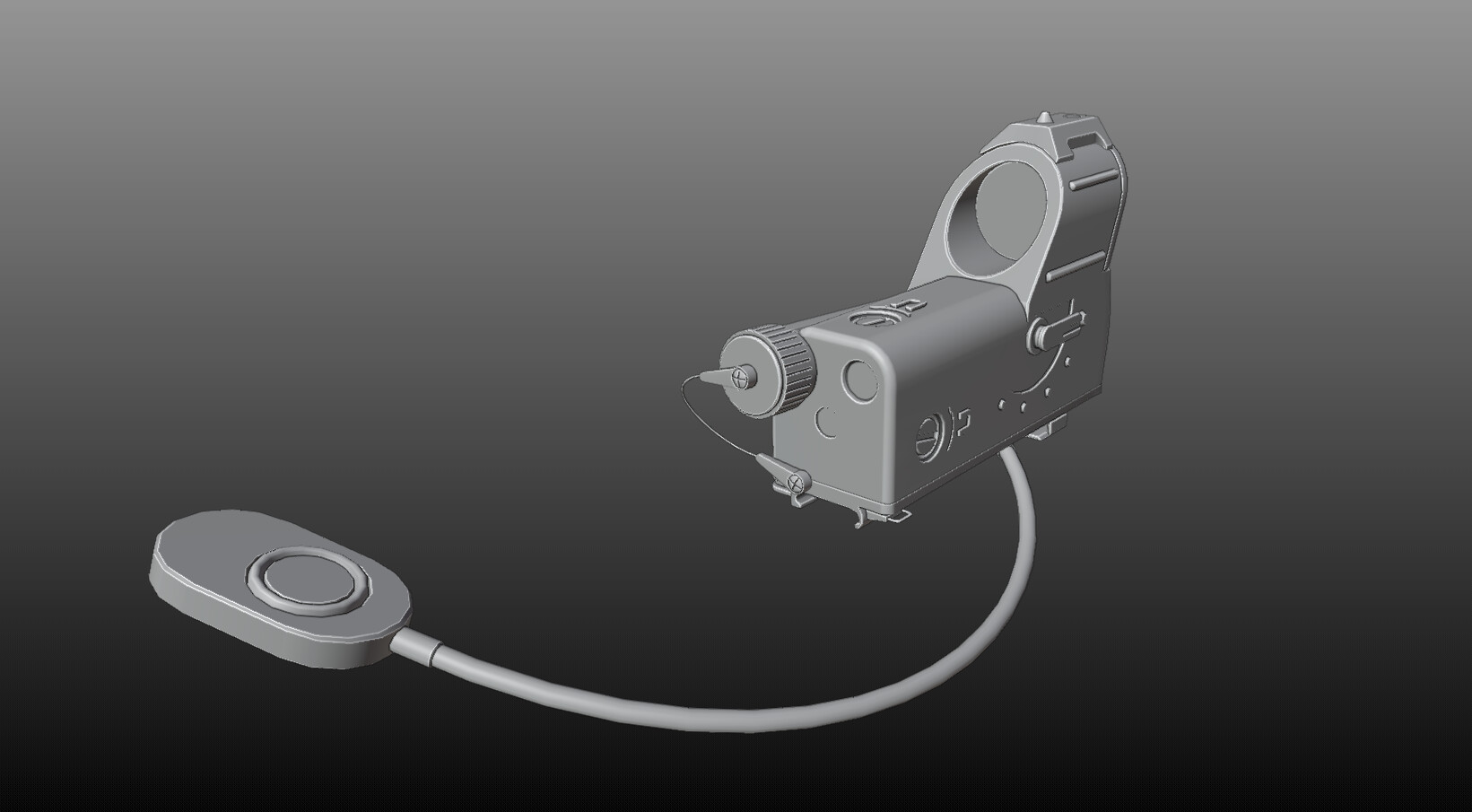 ArtStation - MARS Delta reflex sight