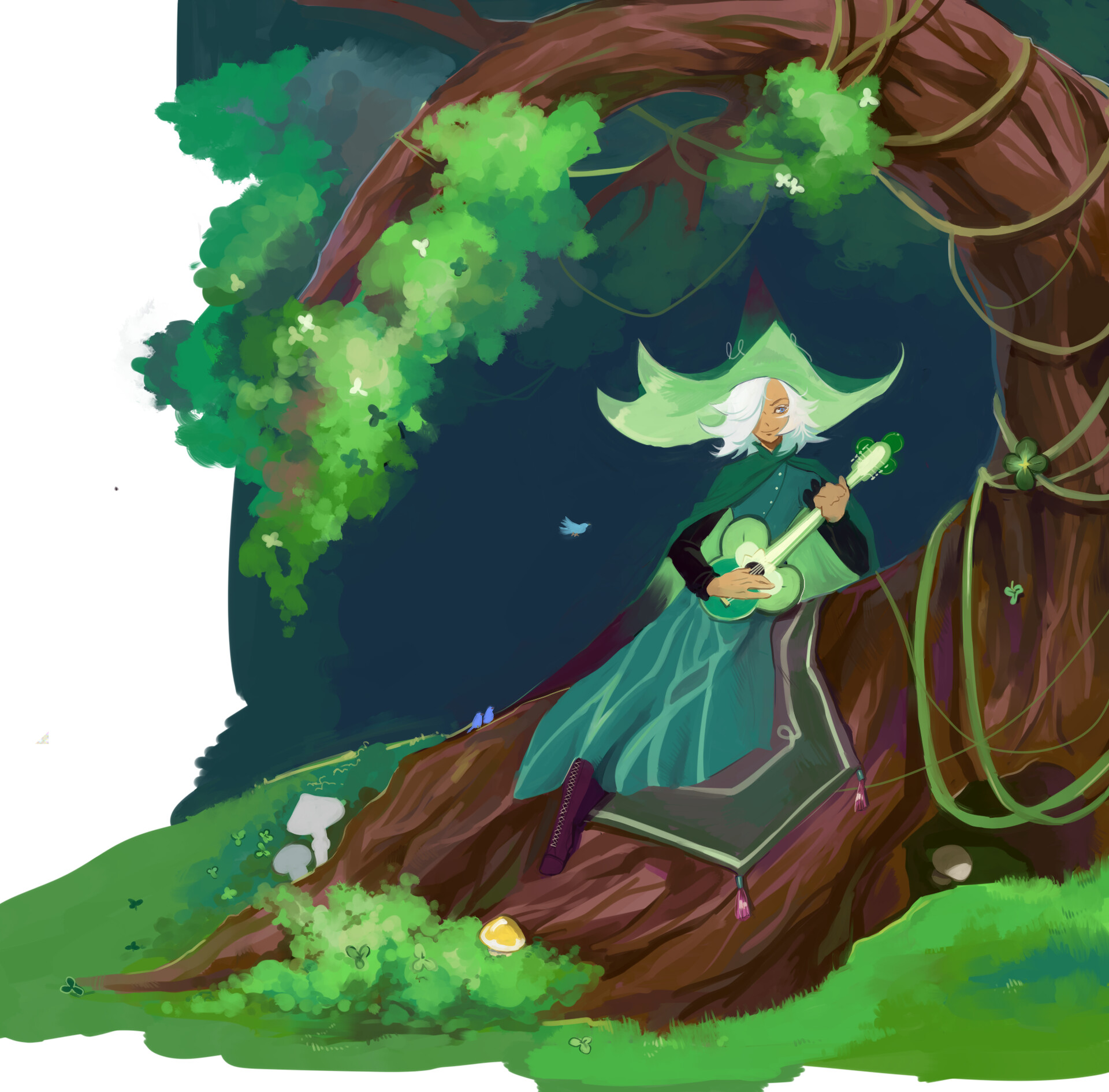 ArtStation - Clover Cookie from Cookie Run Kingdom