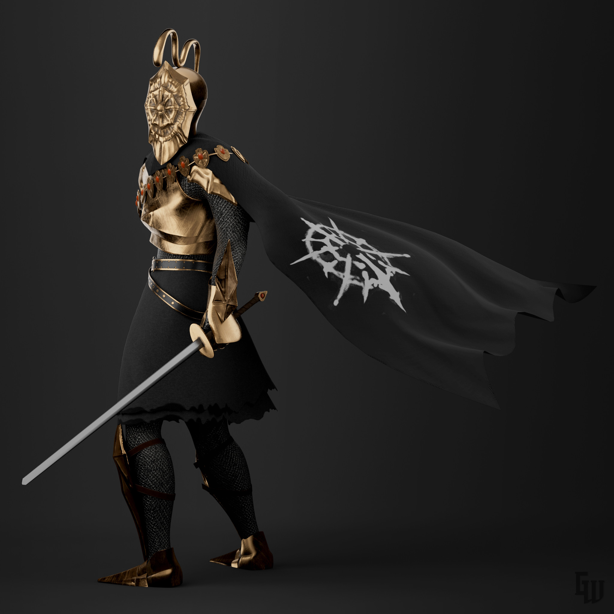 Grayson Wiles - Bataille of Astora: FromSoftware Fan Art