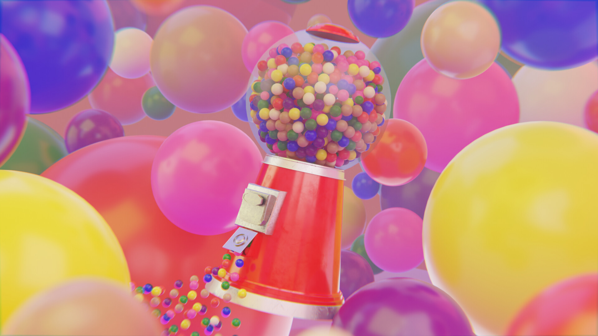 ArtStation - Gumball machine