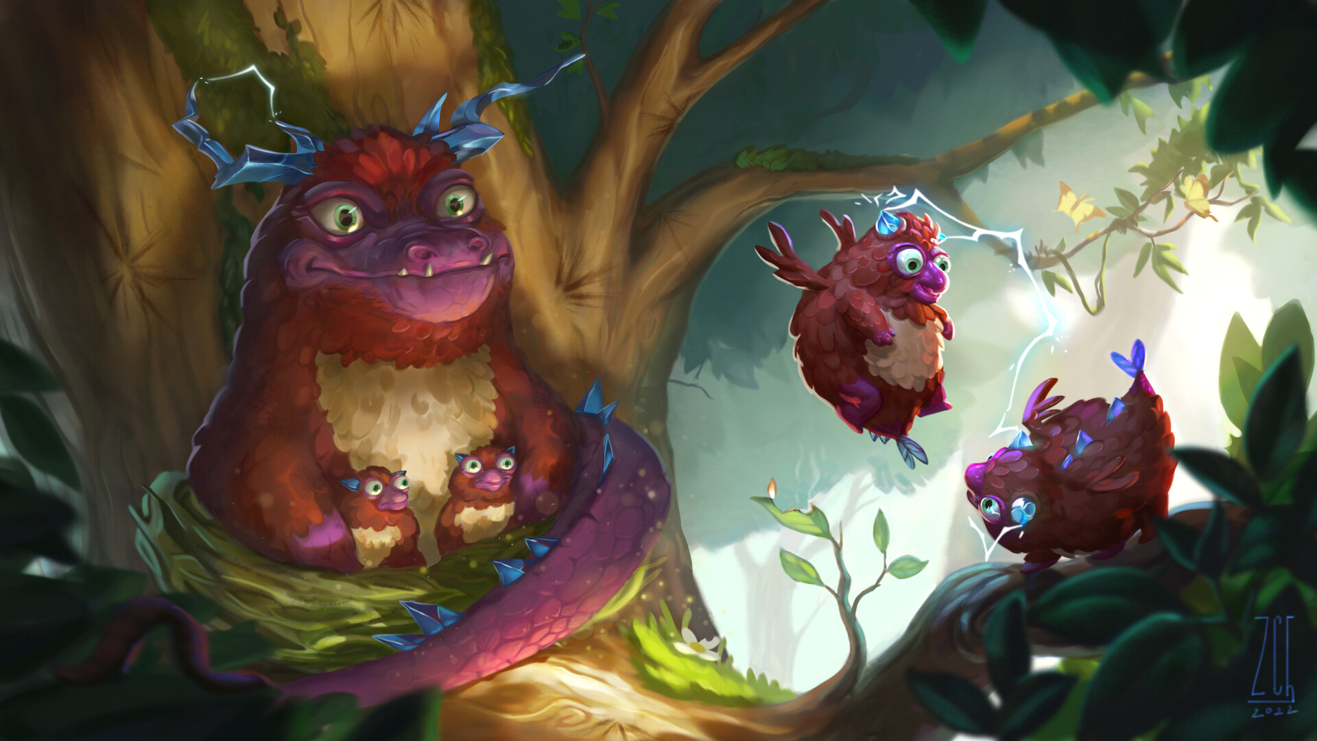 ArtStation - Dragon's nest