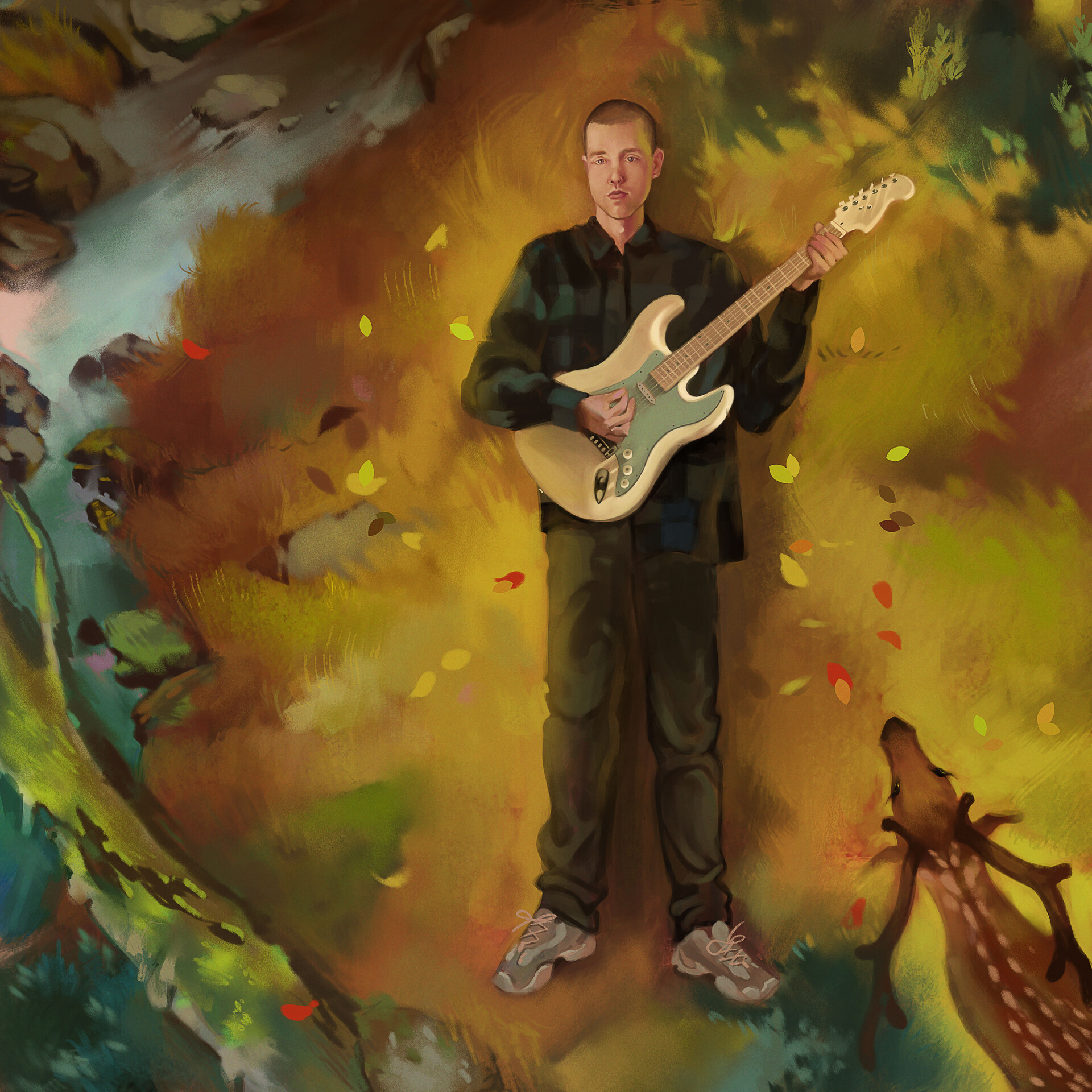 ArtStation - Ode to Autumn, commissioned ep cover