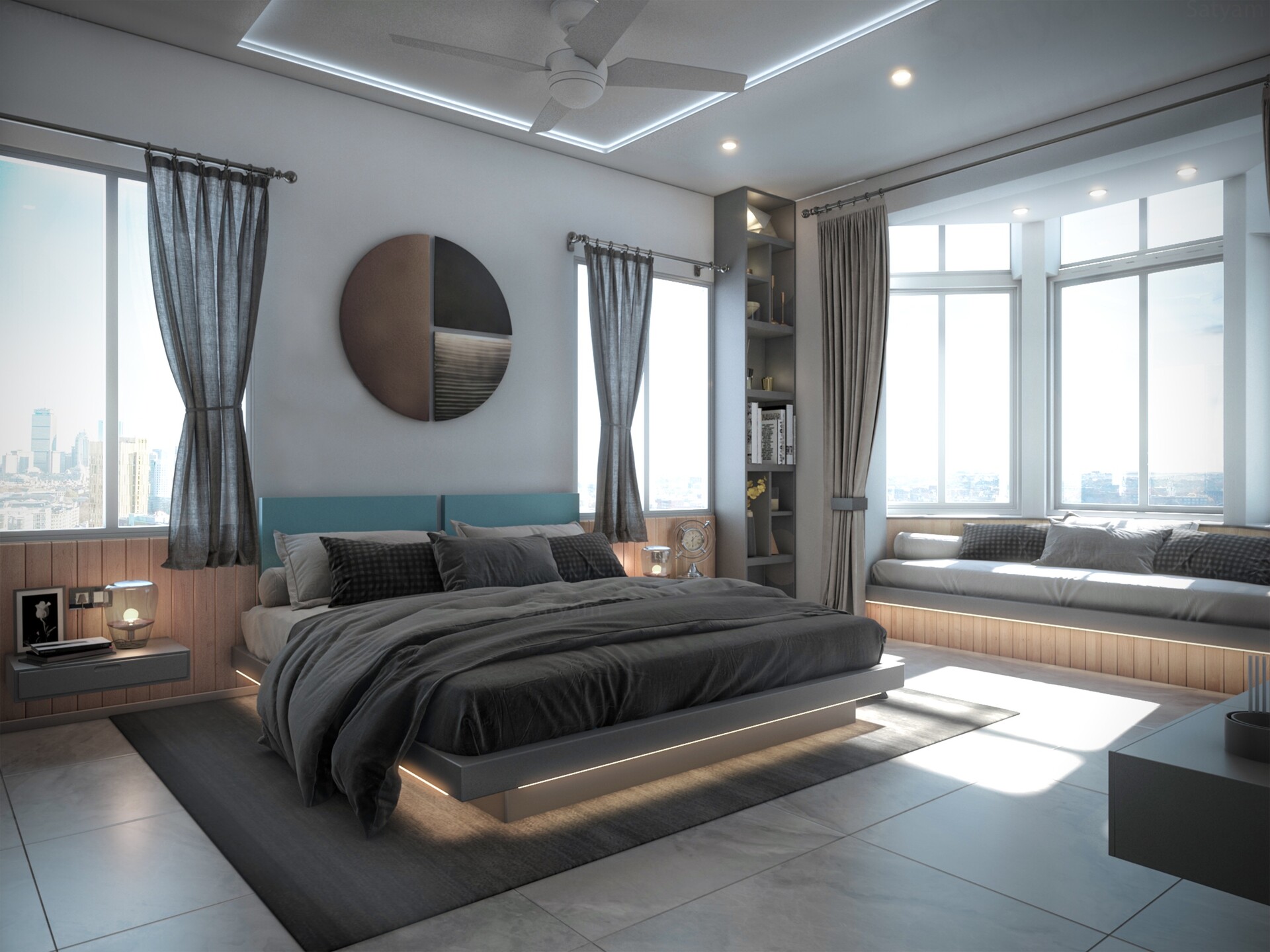 ArtStation - Simple Bed Room