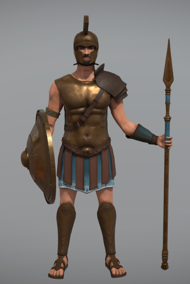 Fiona Beale - 3D Model- Nautical Character