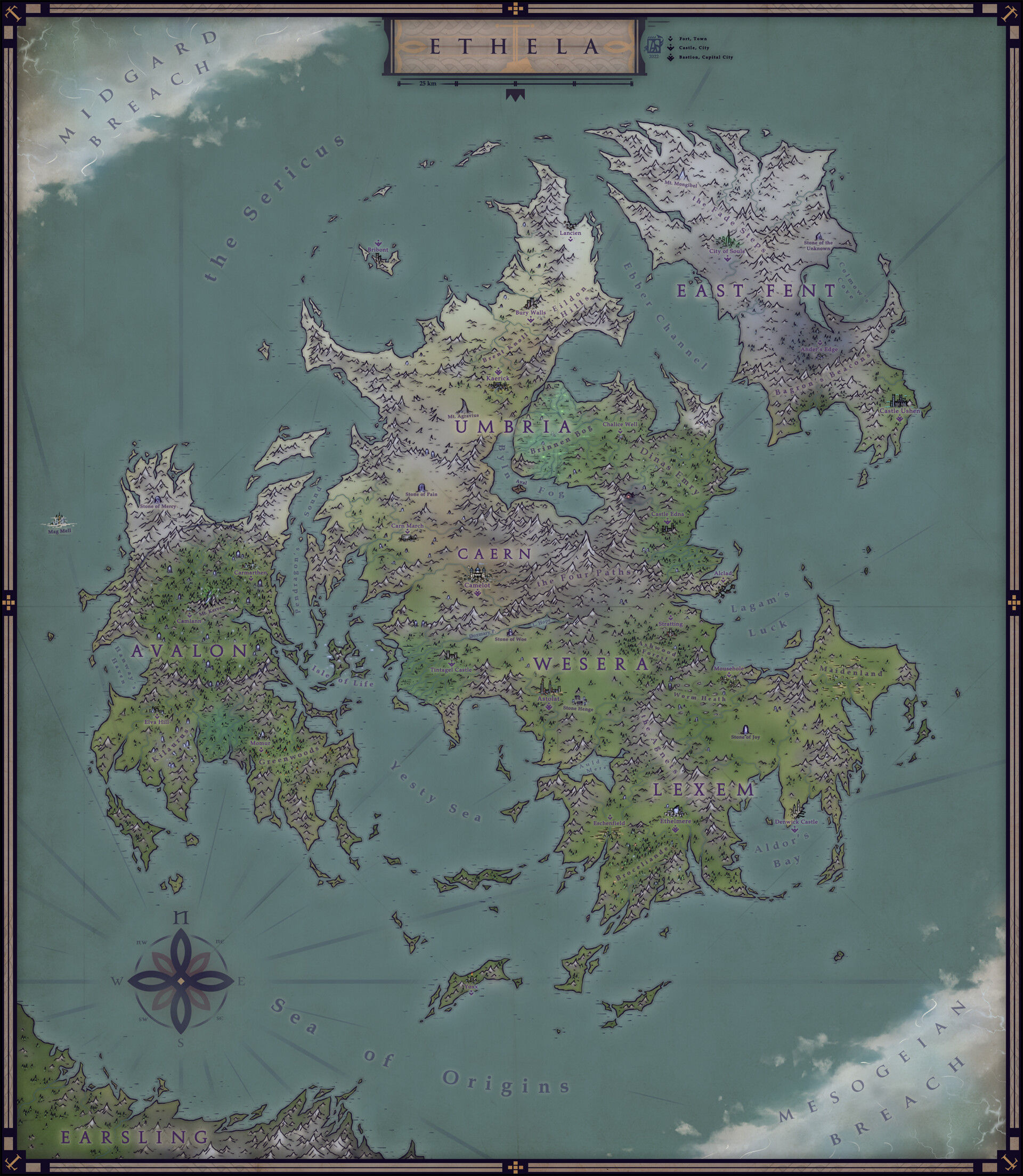 Daniel-André Sørensen - Ethela Map