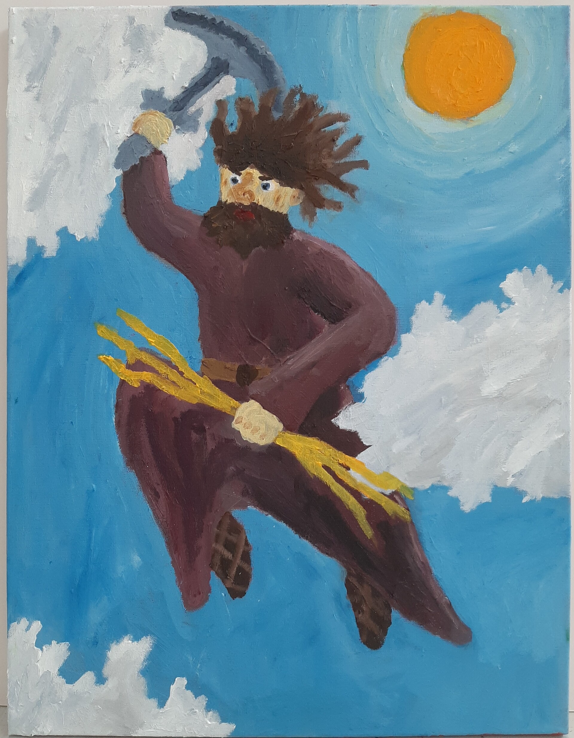 ArtStation - Ukko, God of the Sky