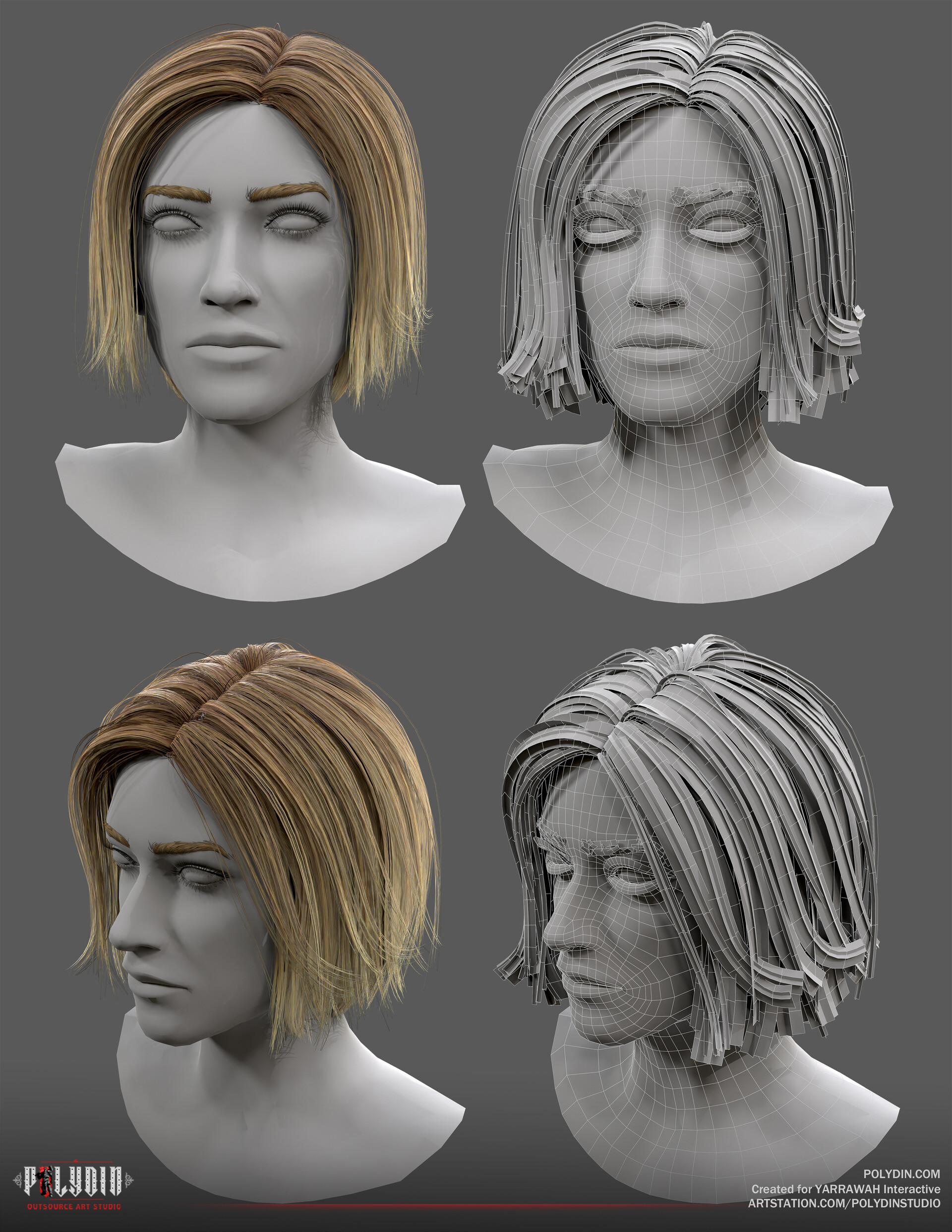 Polydin Studio - Sarah - Survival NPC