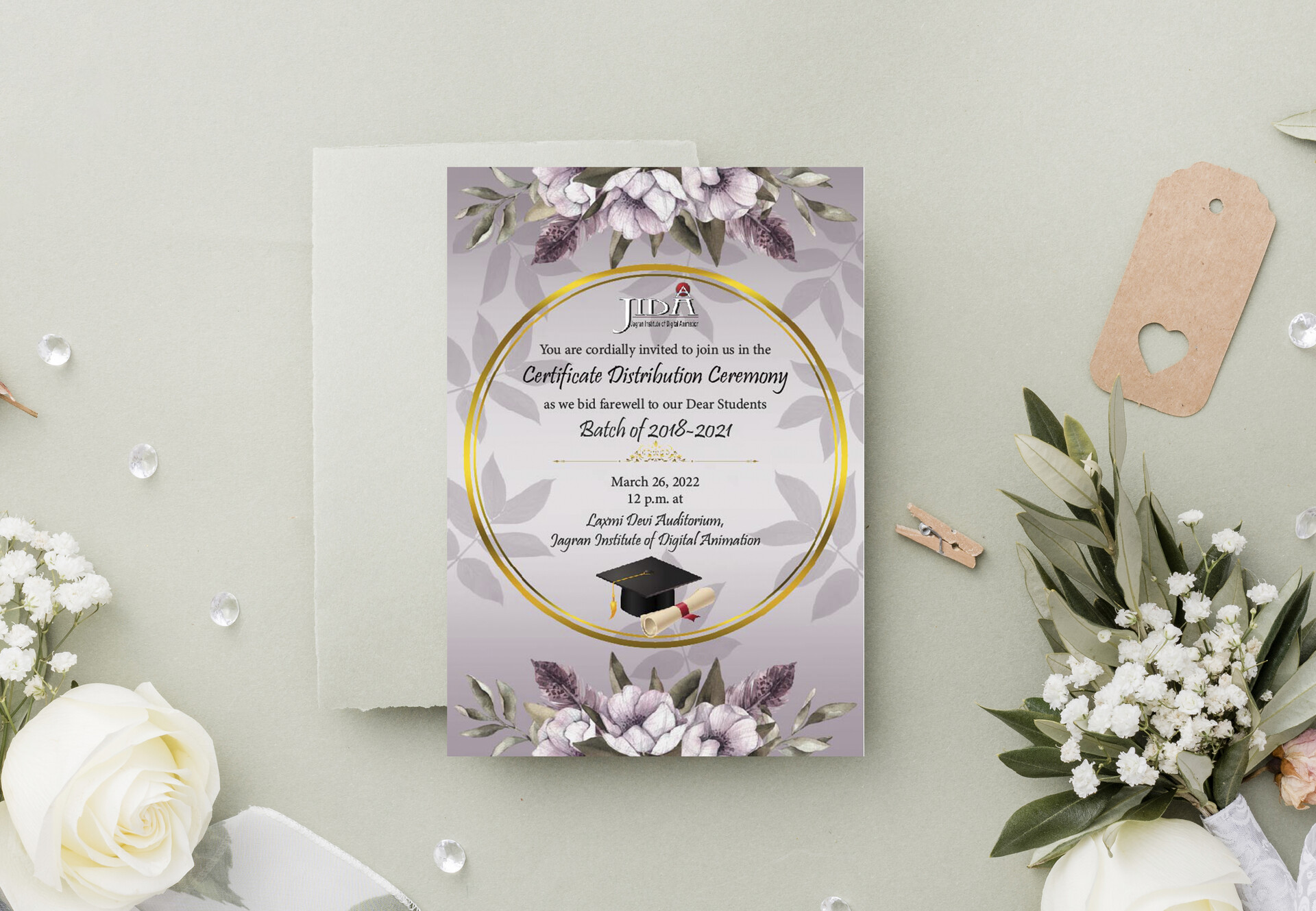 ArtStation - Certificate Distribution Ceremony Invite