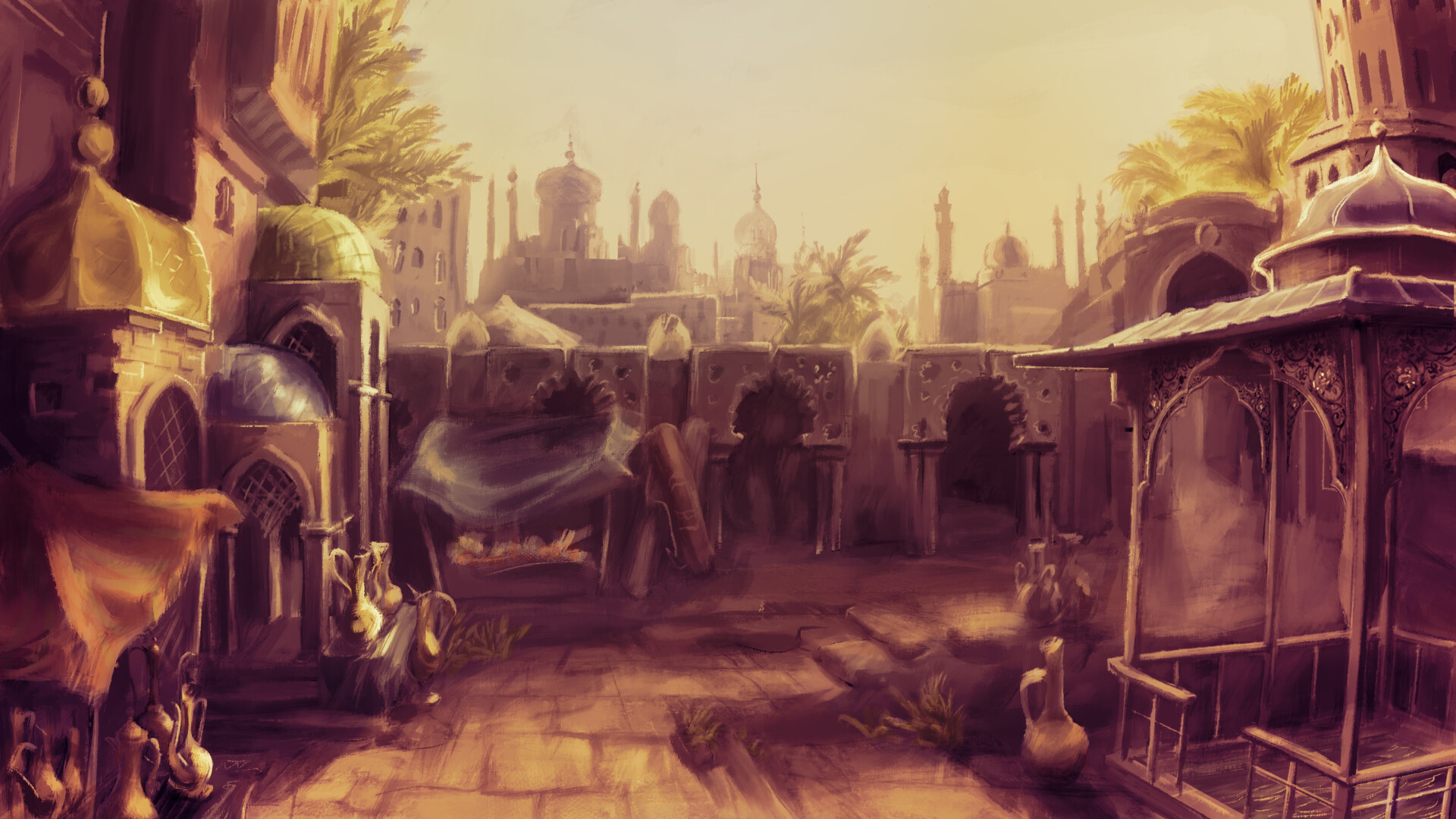 ArtStation - Arabian Background