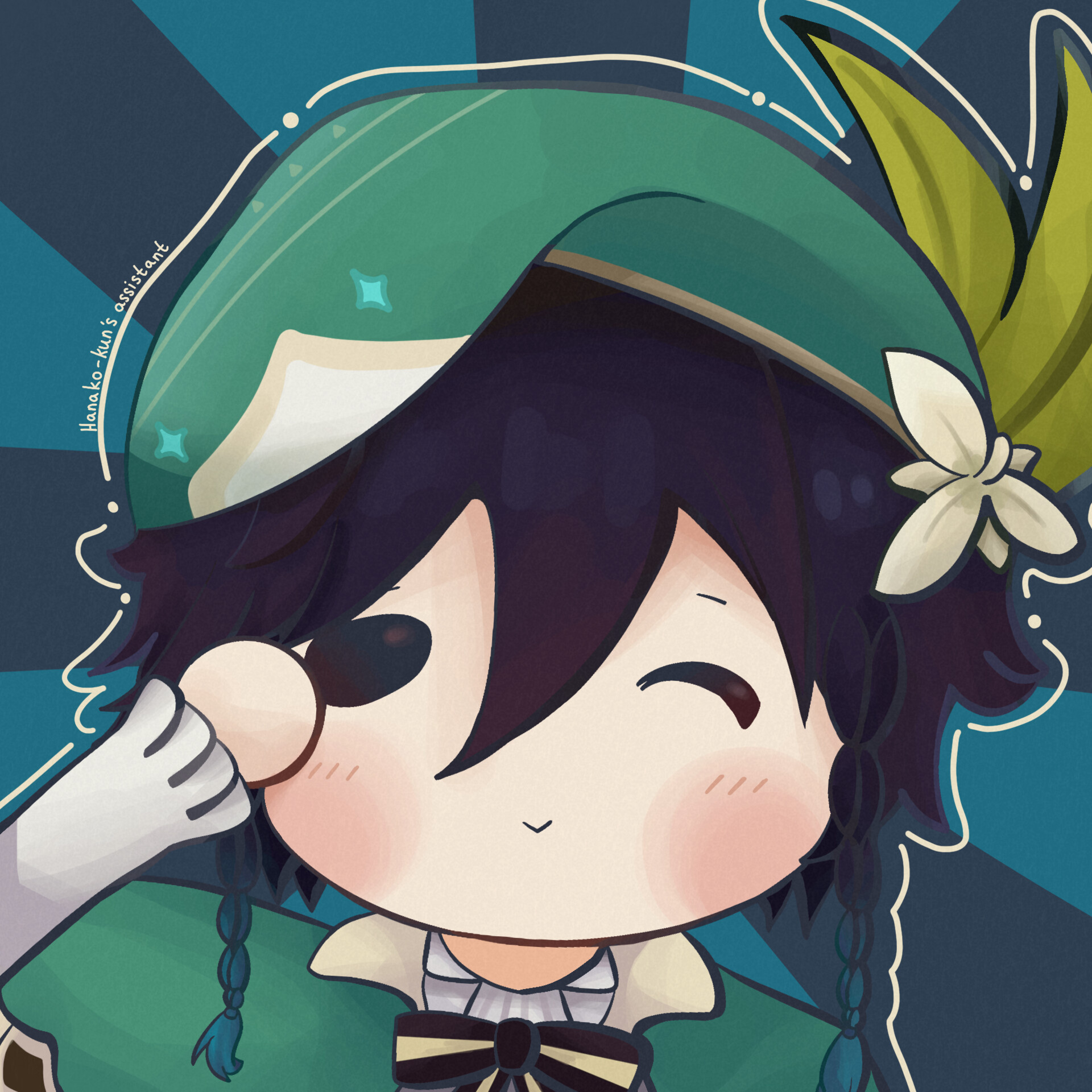 ArtStation - Venti chibi icon