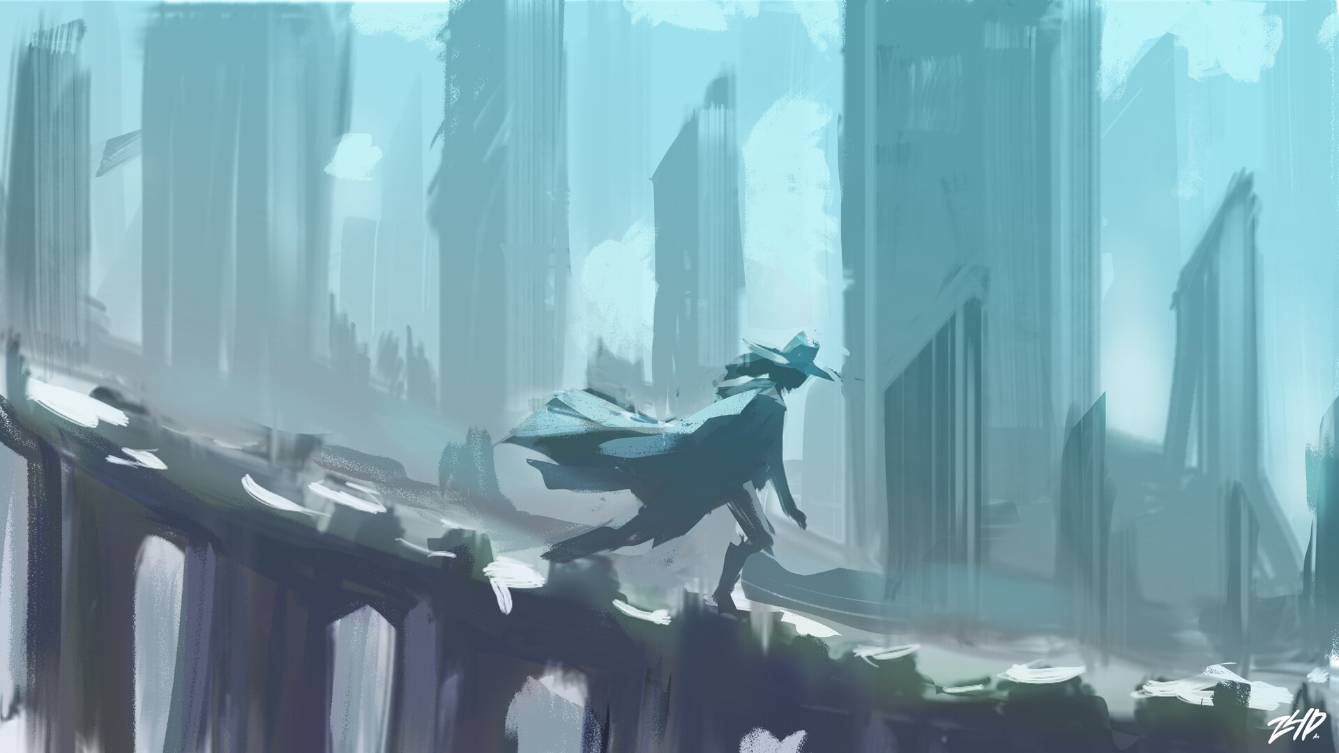 ArtStation - SharPo - Colzad wallrun