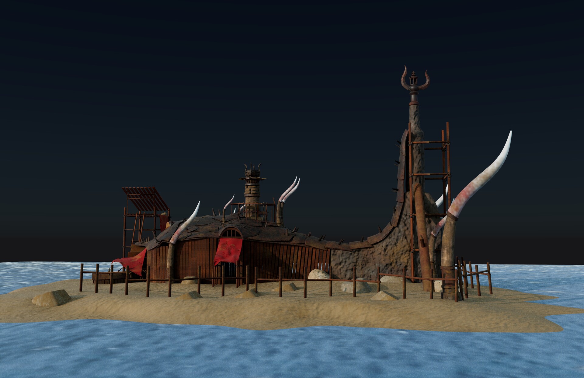 ArtStation - Scorpion house