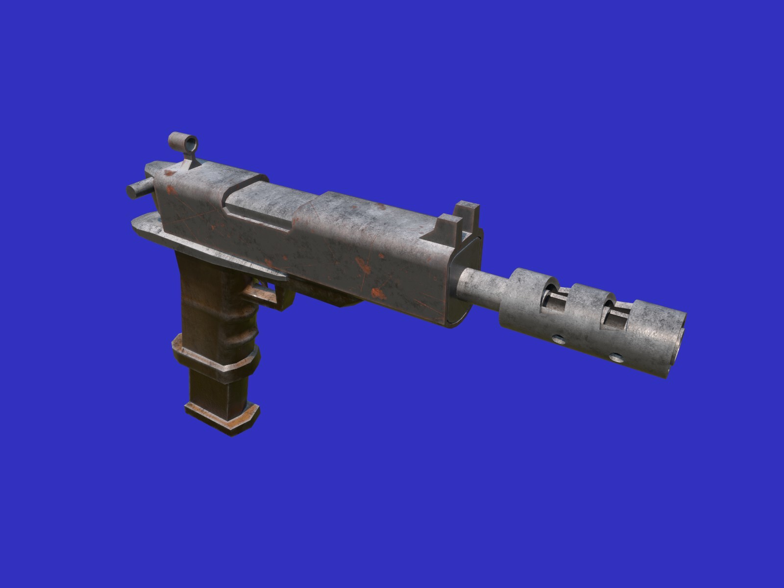 ArtStation - Old pistol for Fallout 2