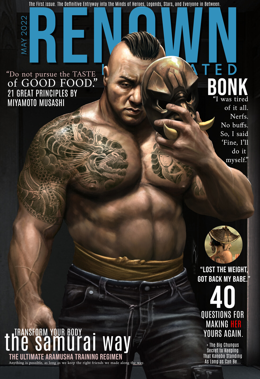 Rienque LeVerite - RENOWN Illustrated - May 2022 - Shugoki (For Honor ...