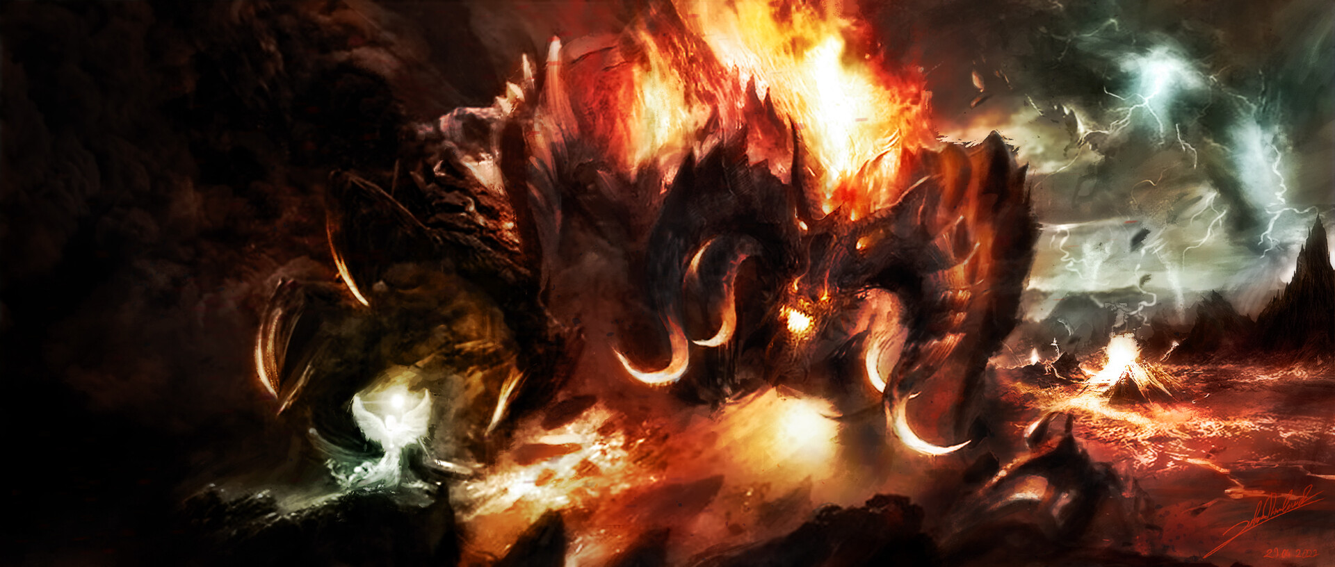 ArtStation - Demon Concept art