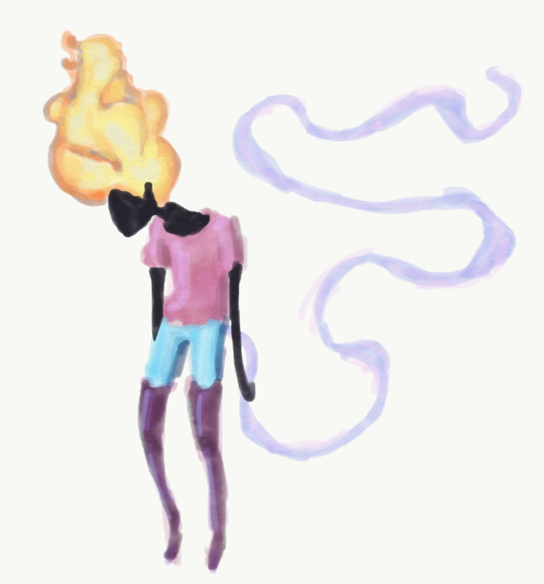 ArtStation - Floating Fire Friend