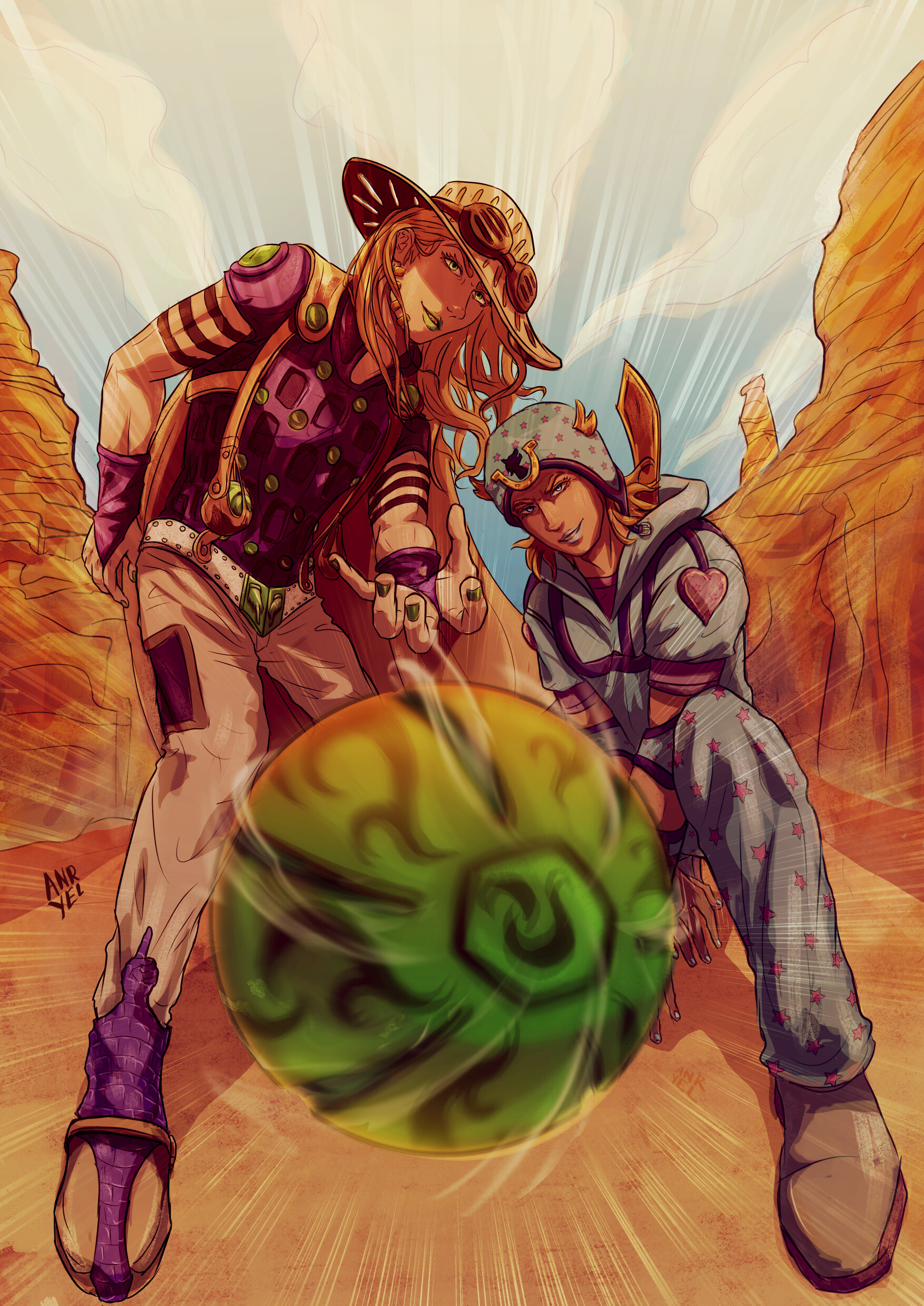 ArtStation - Gyro and Jhonny