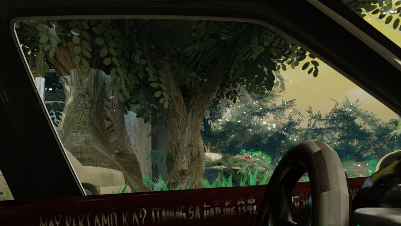 ArtStation - Infinite Journeys: Taxi Graveyard (with car)