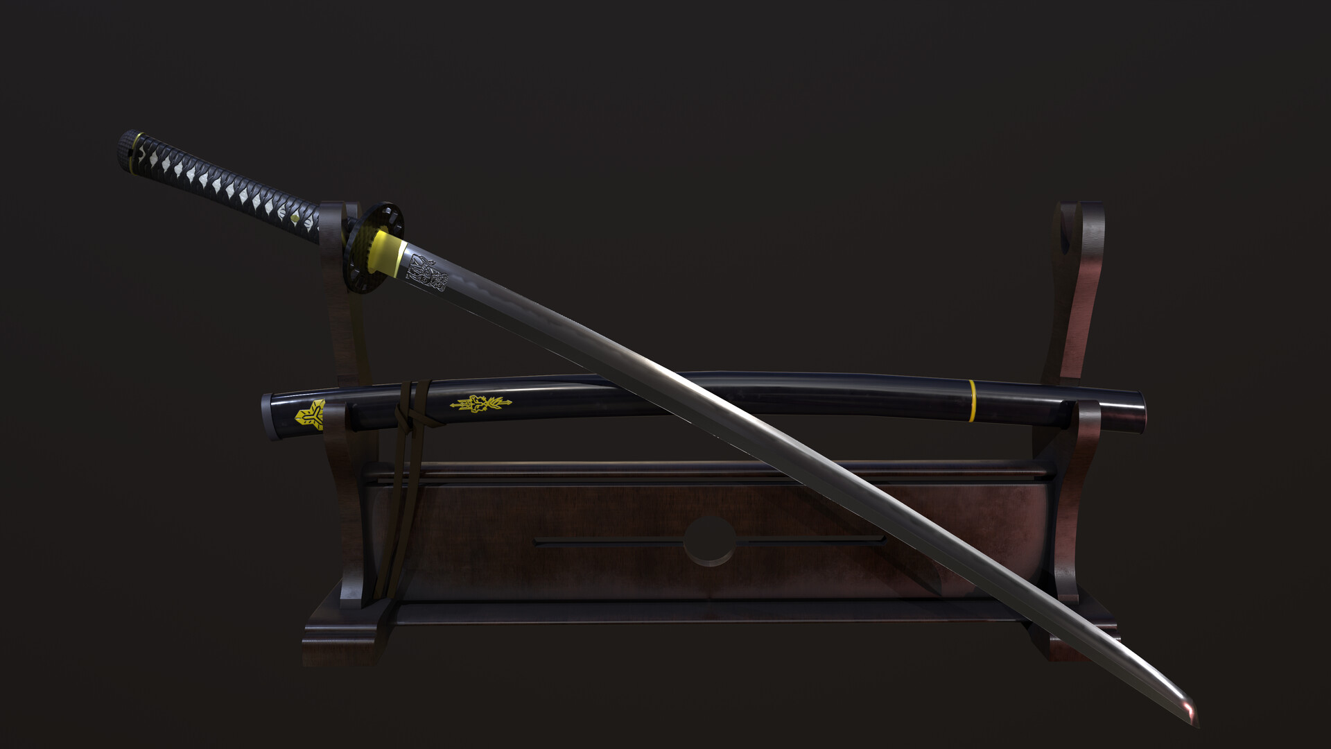 ArtStation - Hattori Hanzō Sword