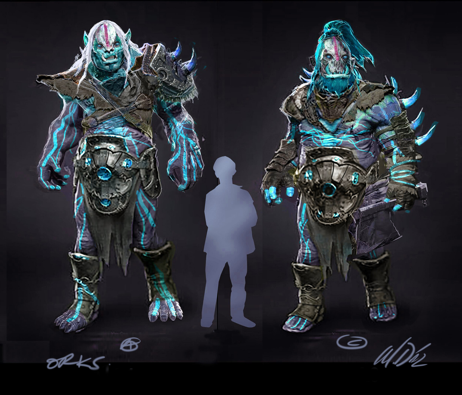 ArtStation - WARRIOR ork