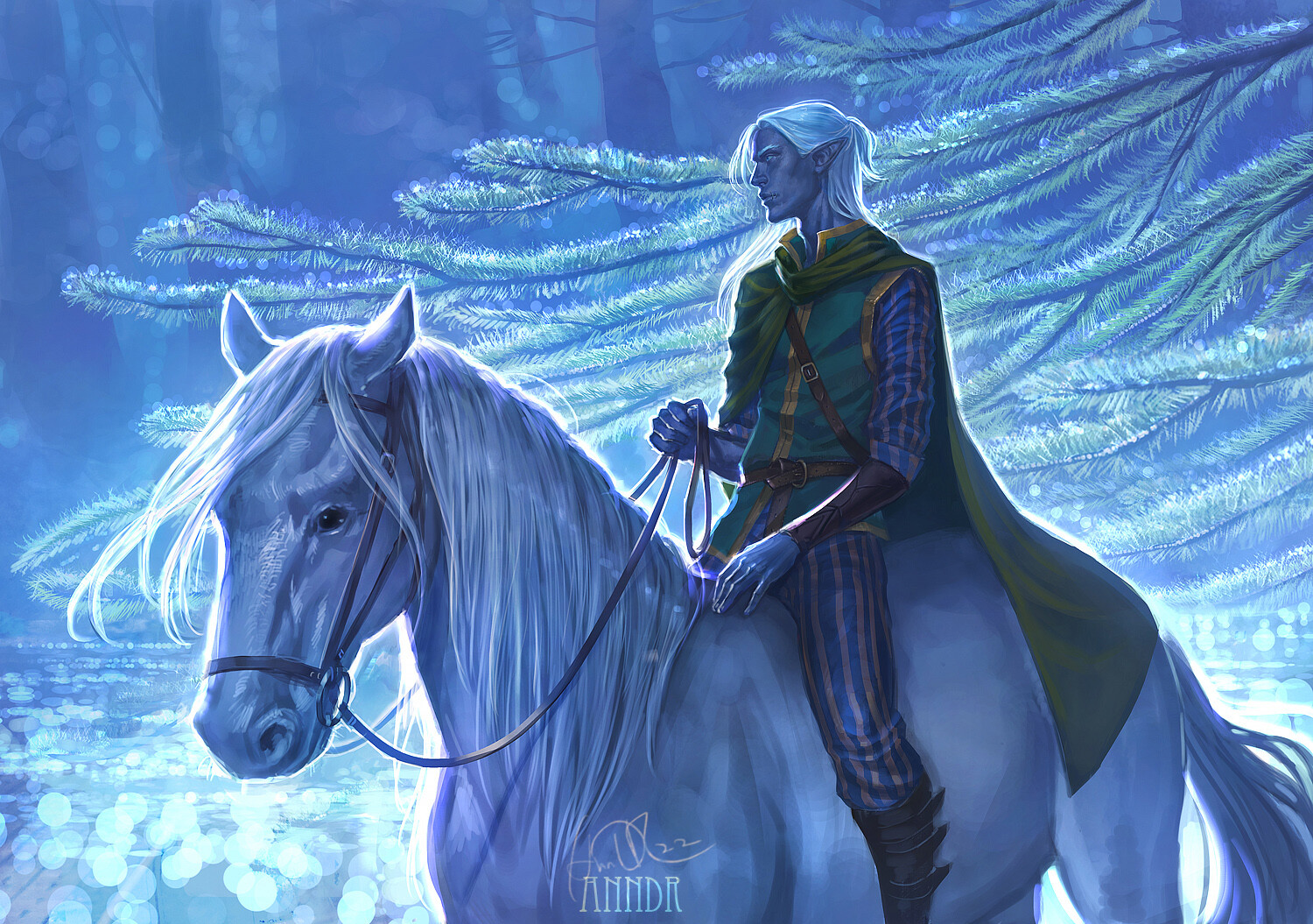 Off-World Drow Cyberpunk (mine) : DarkElfHalls