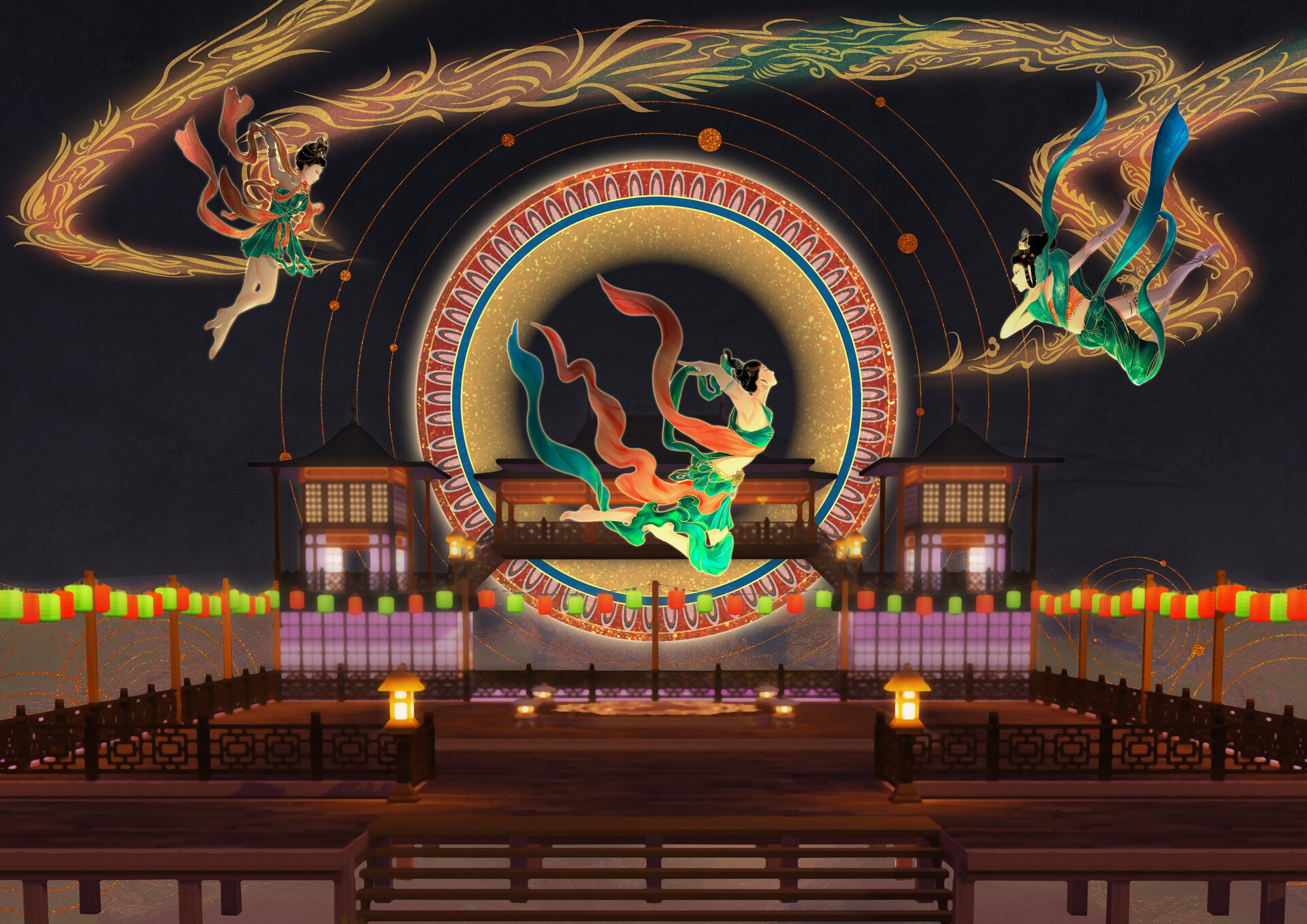 ArtStation - Dunhuang dancer