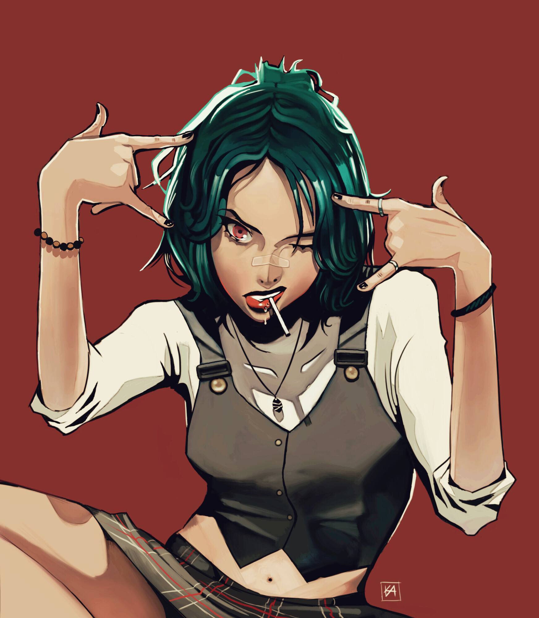 ArtStation - Persona 5 Style