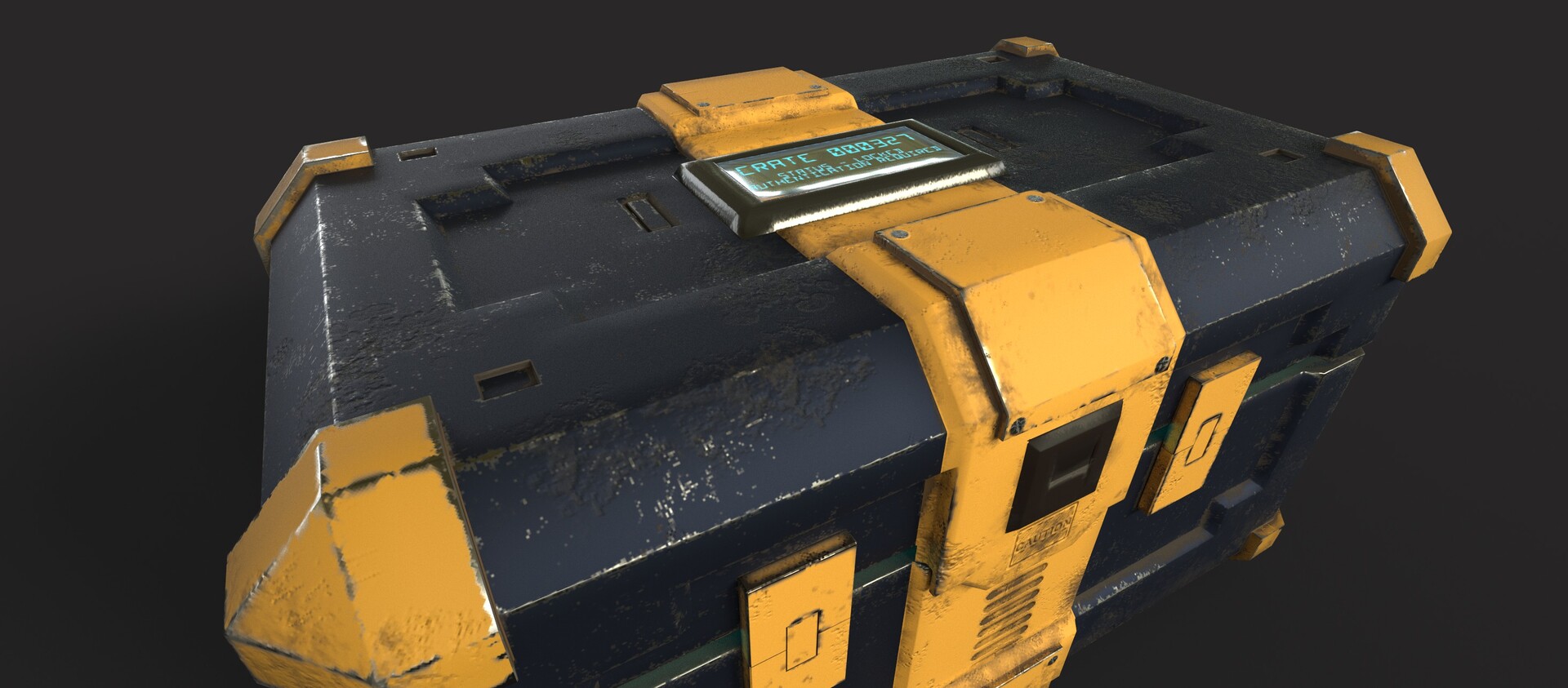 ArtStation - Sci-Fi Crate