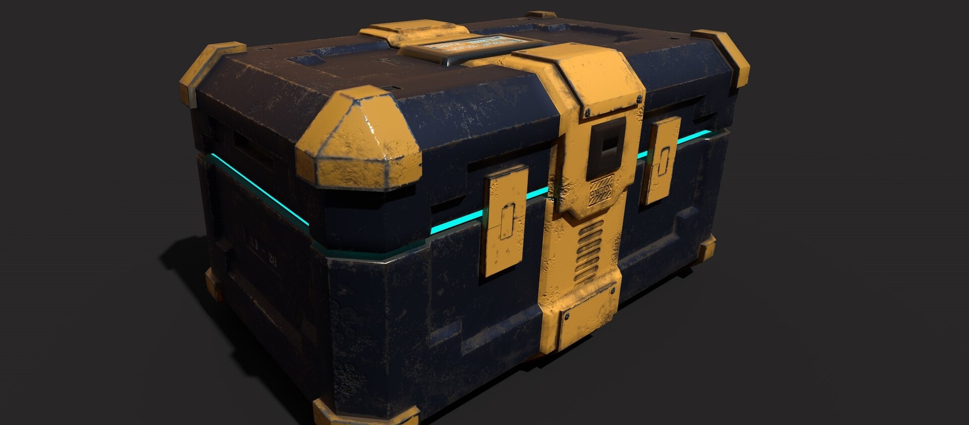 ArtStation - Sci-Fi Crate