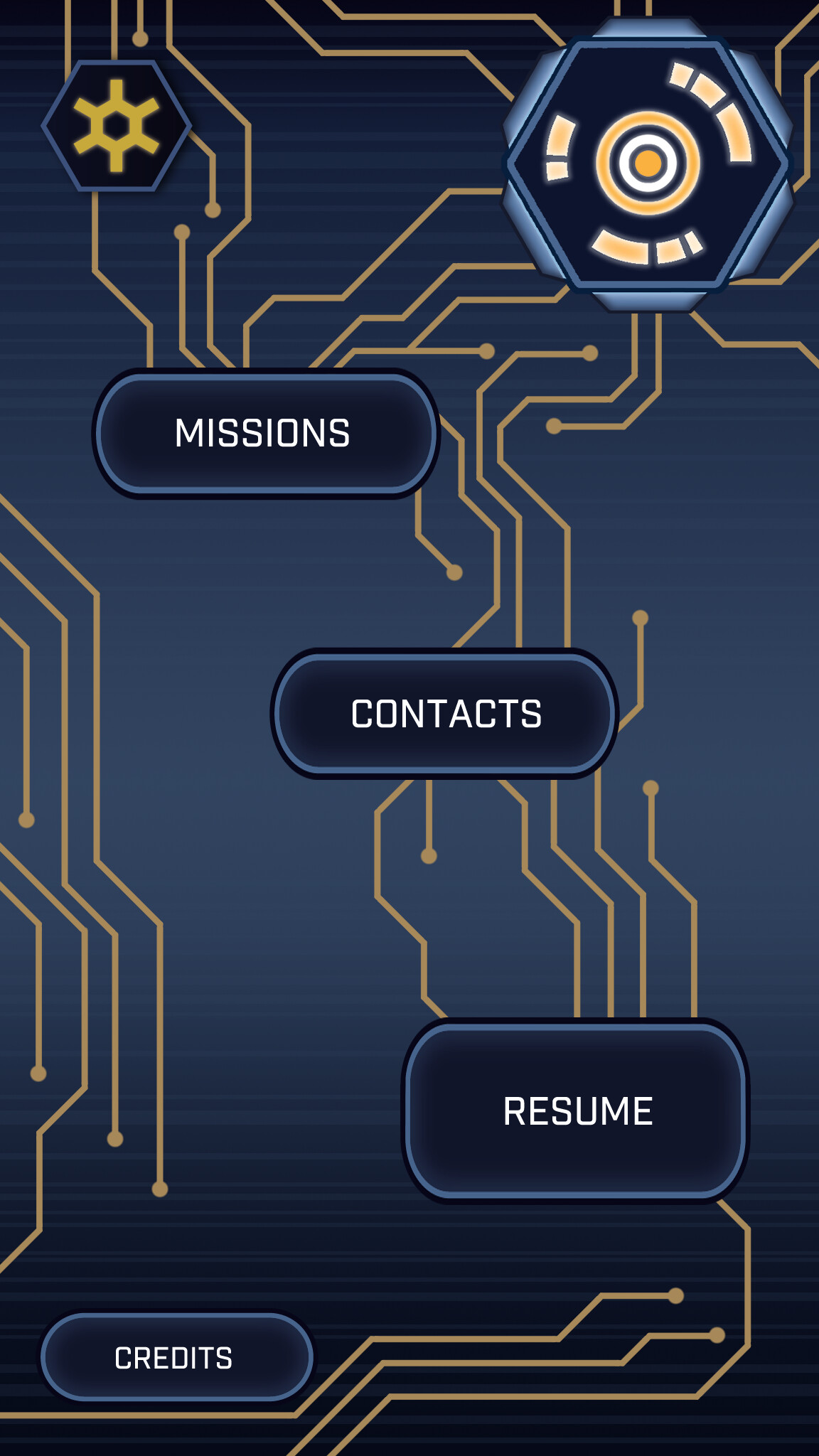 ArtStation - Project SAM Main Menu