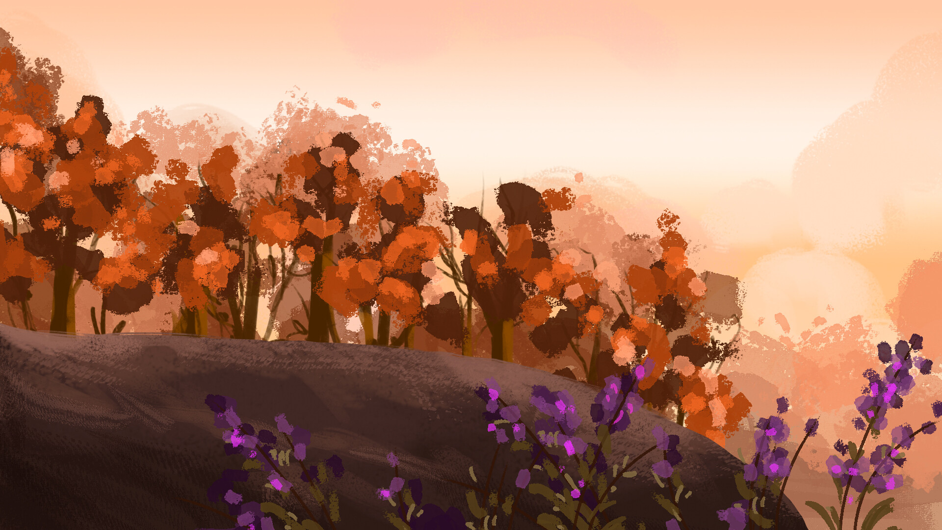 ArtStation - Through the jungle - 2d animation sequence