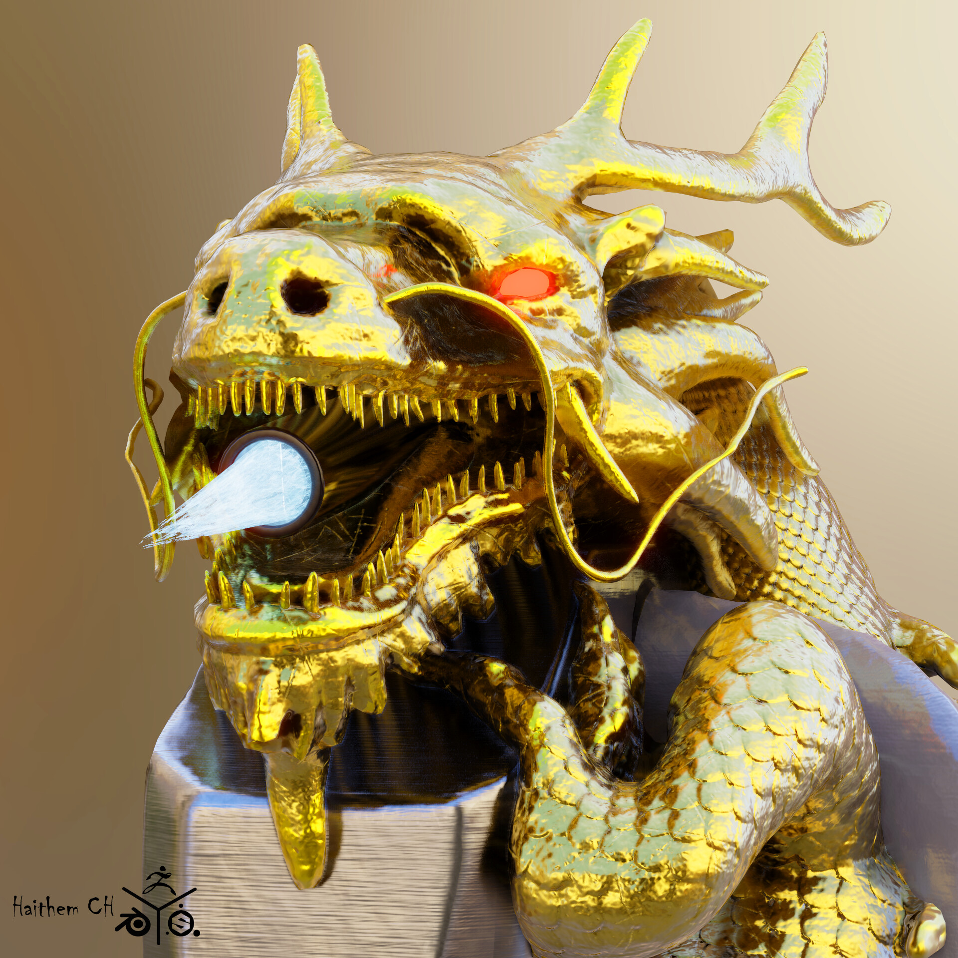 Haithem CH - Dragon Lighter (Timelapse)