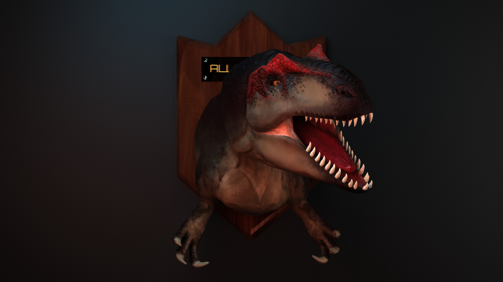 ArtStation - Allosaurus 3D model