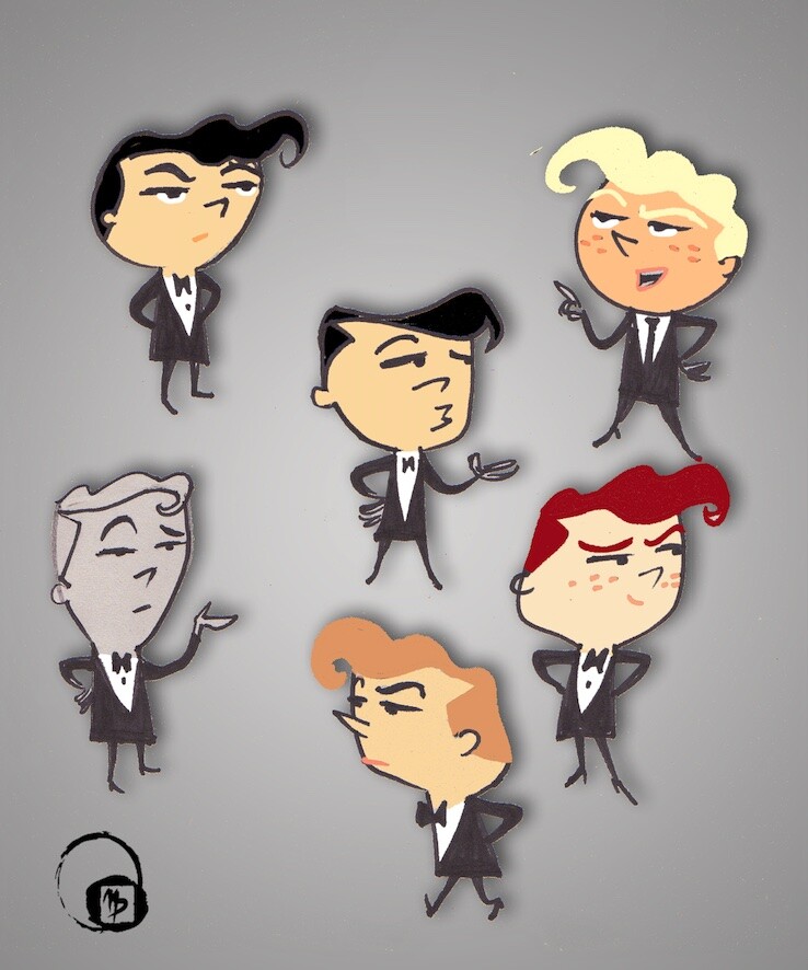 ArtStation - Portfolio Archives: Development Character Designs