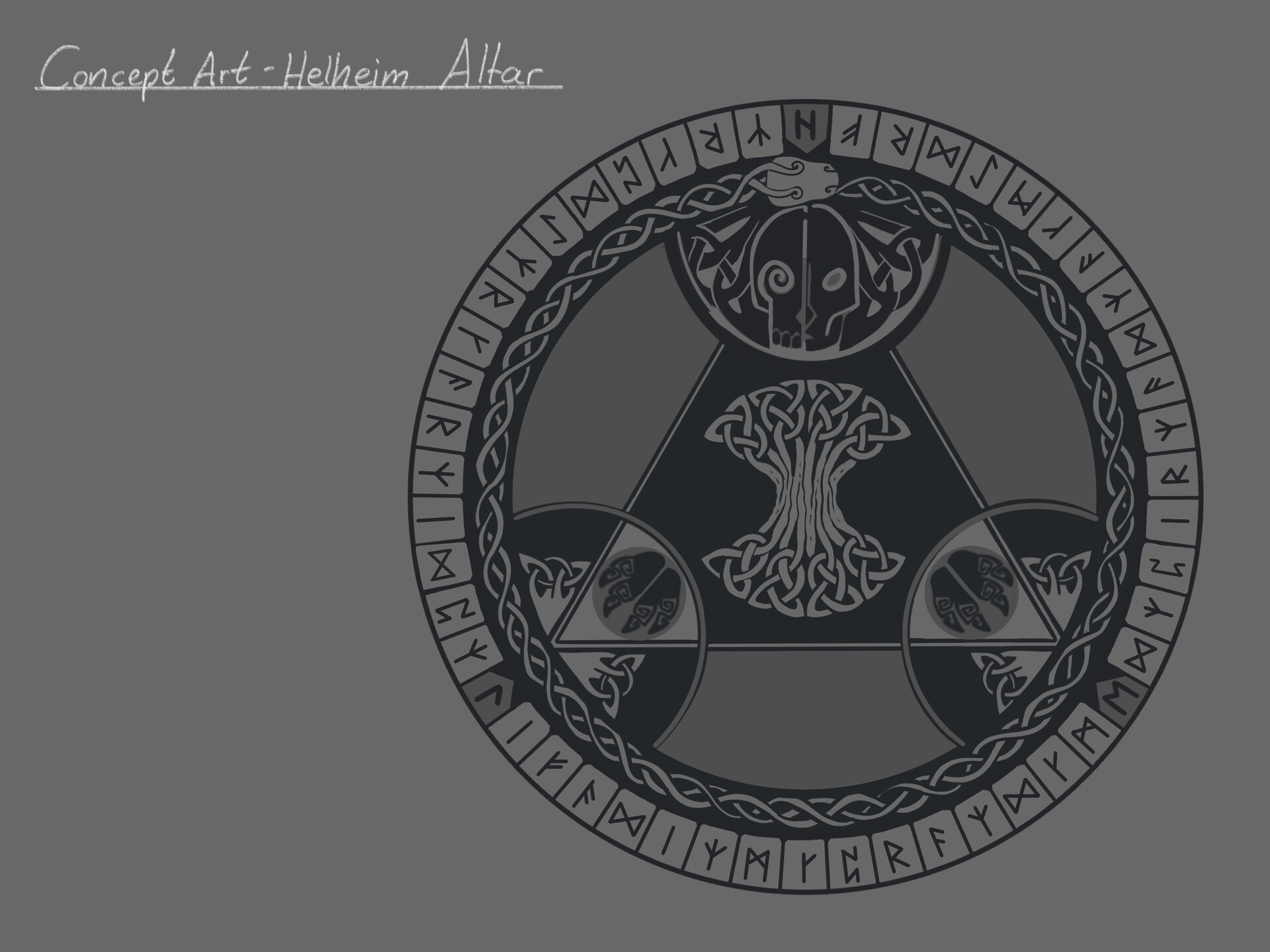 ArtStation - Helheim | Altar | Asset Development
