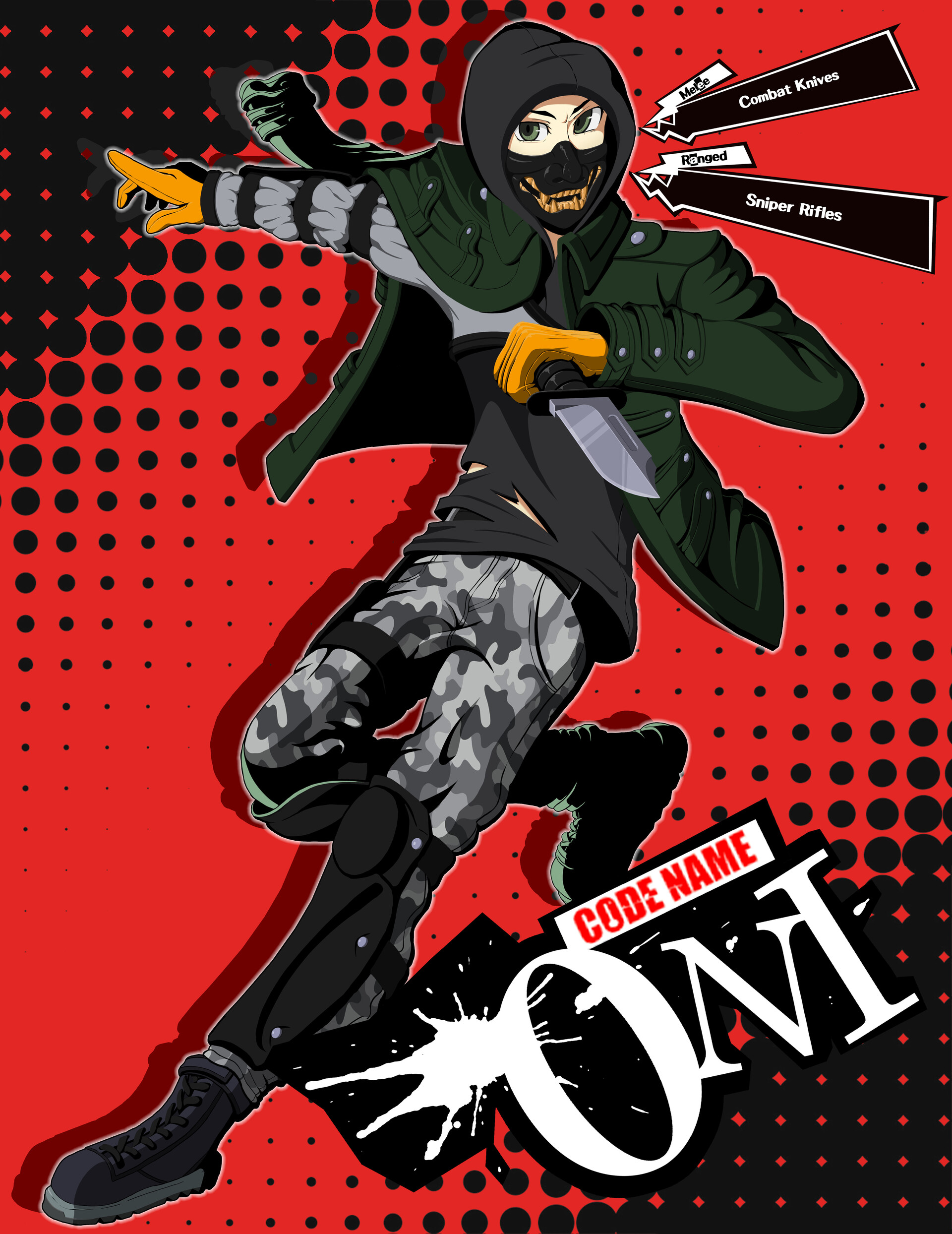 ArtStation - Phantom Thief "Oni"