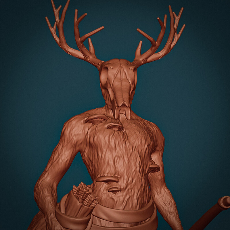 ArtStation - Fey Guardian Miniature