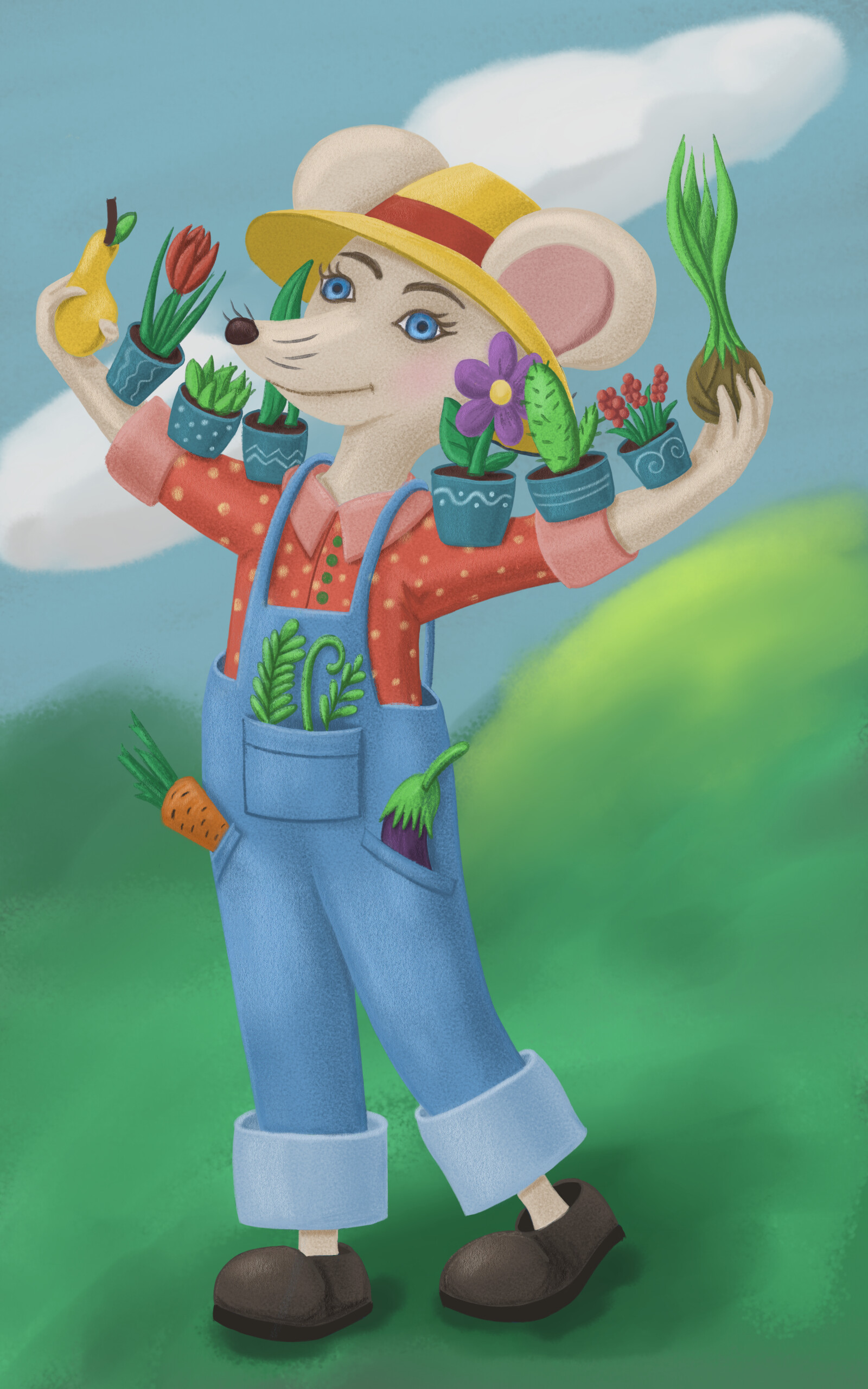 ArtStation - Spring Mouse