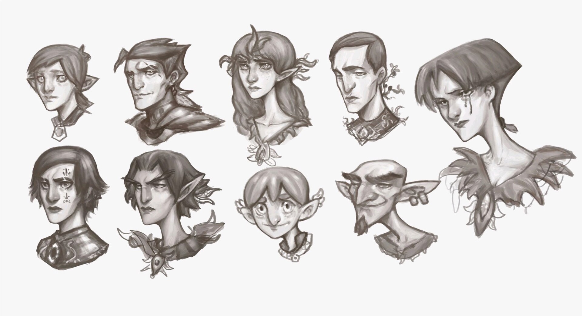 ArtStation - Faces of Vosvoria