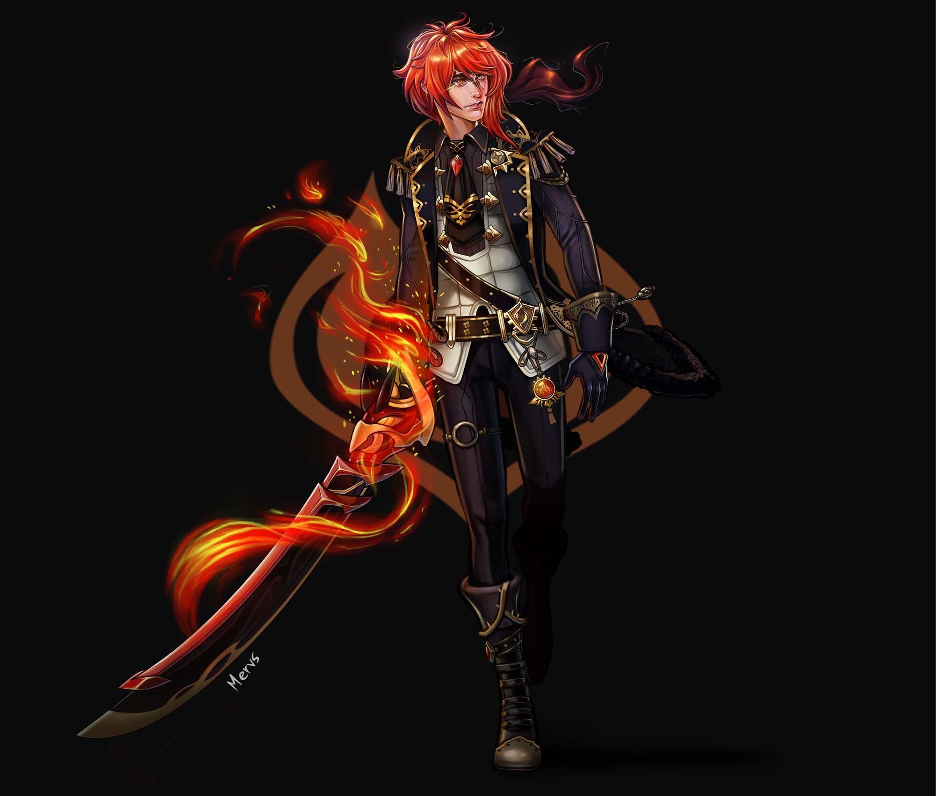 ArtStation - Diluc Fanart