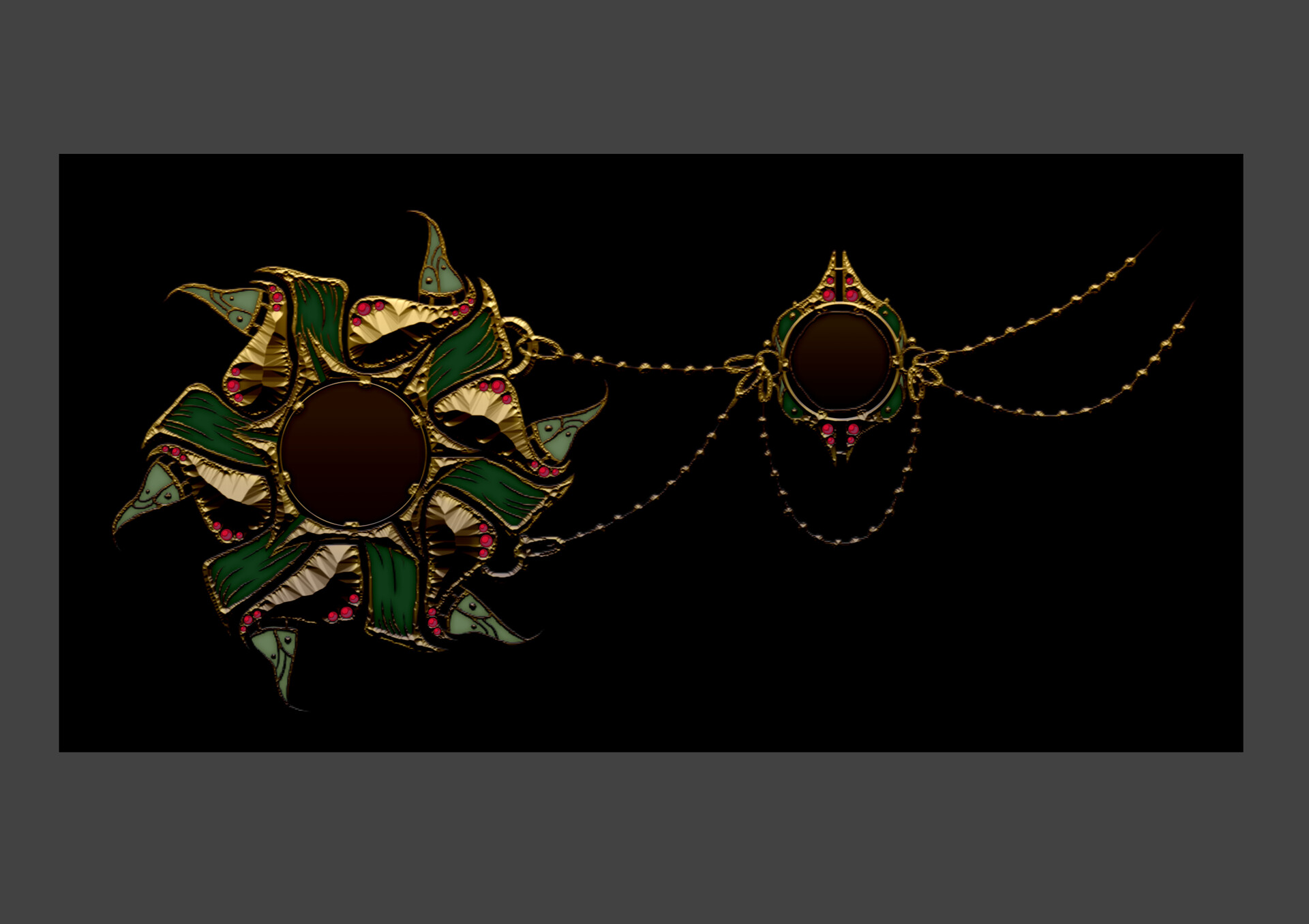 ArtStation - Skill Tree - Taskbar Design