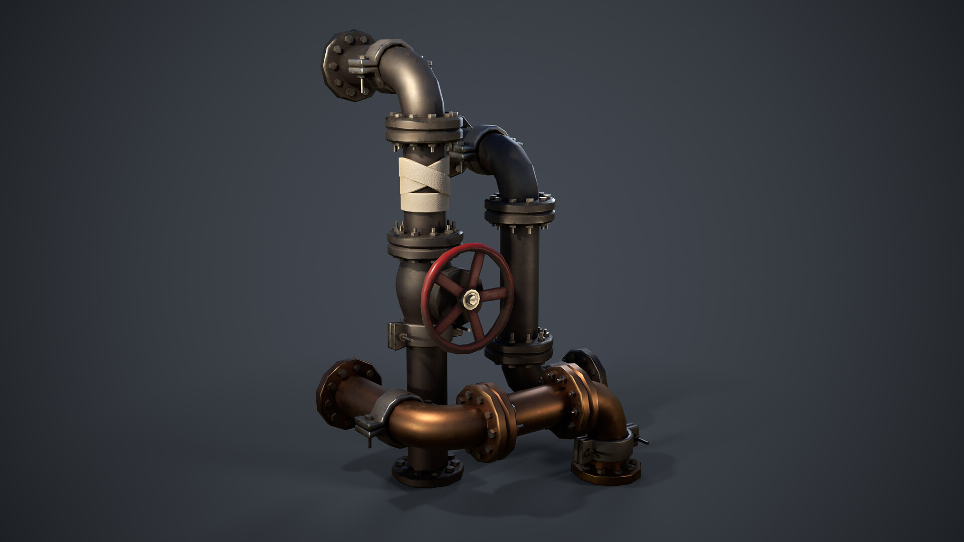 Erik Smid - Procedural pipe generator