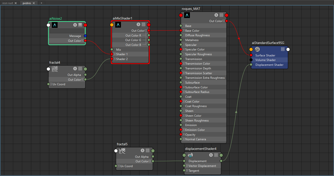 Luis DIaz - Procedural textures Maya Arnold
