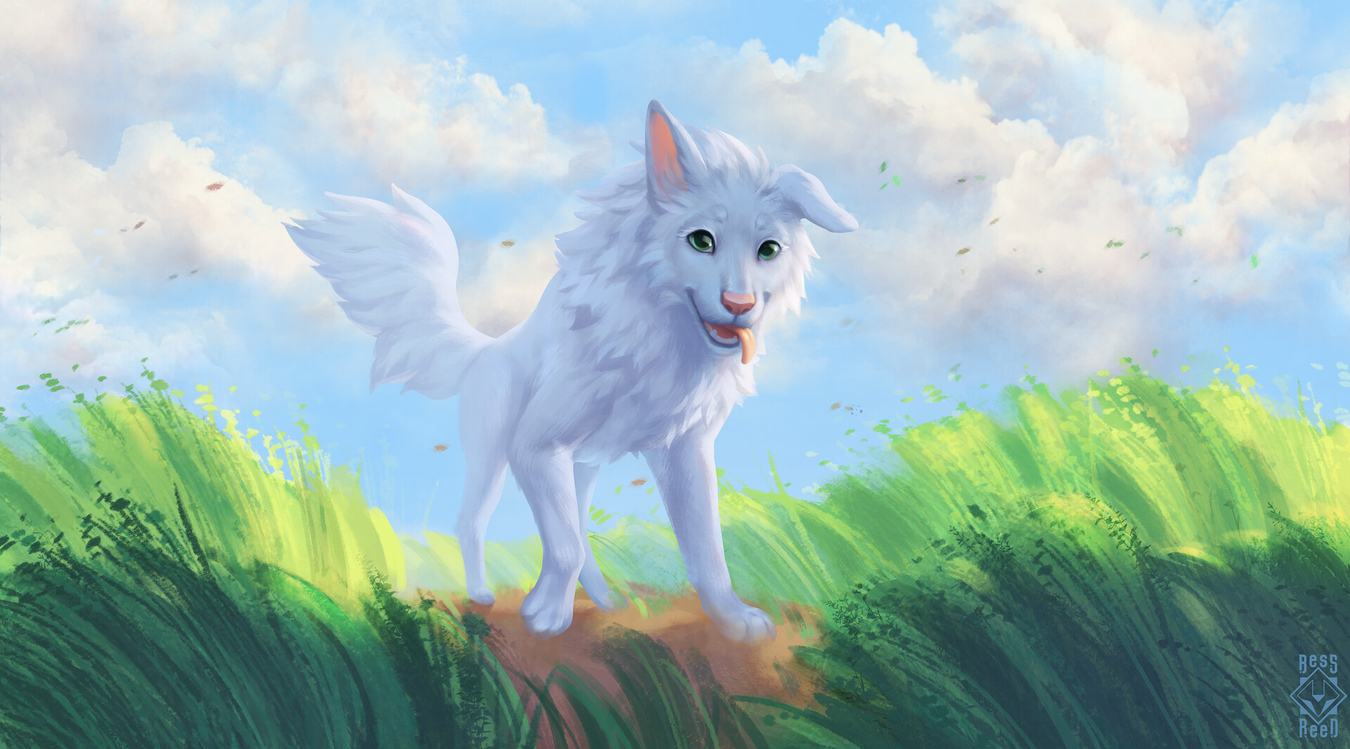 ArtStation - Windy Day