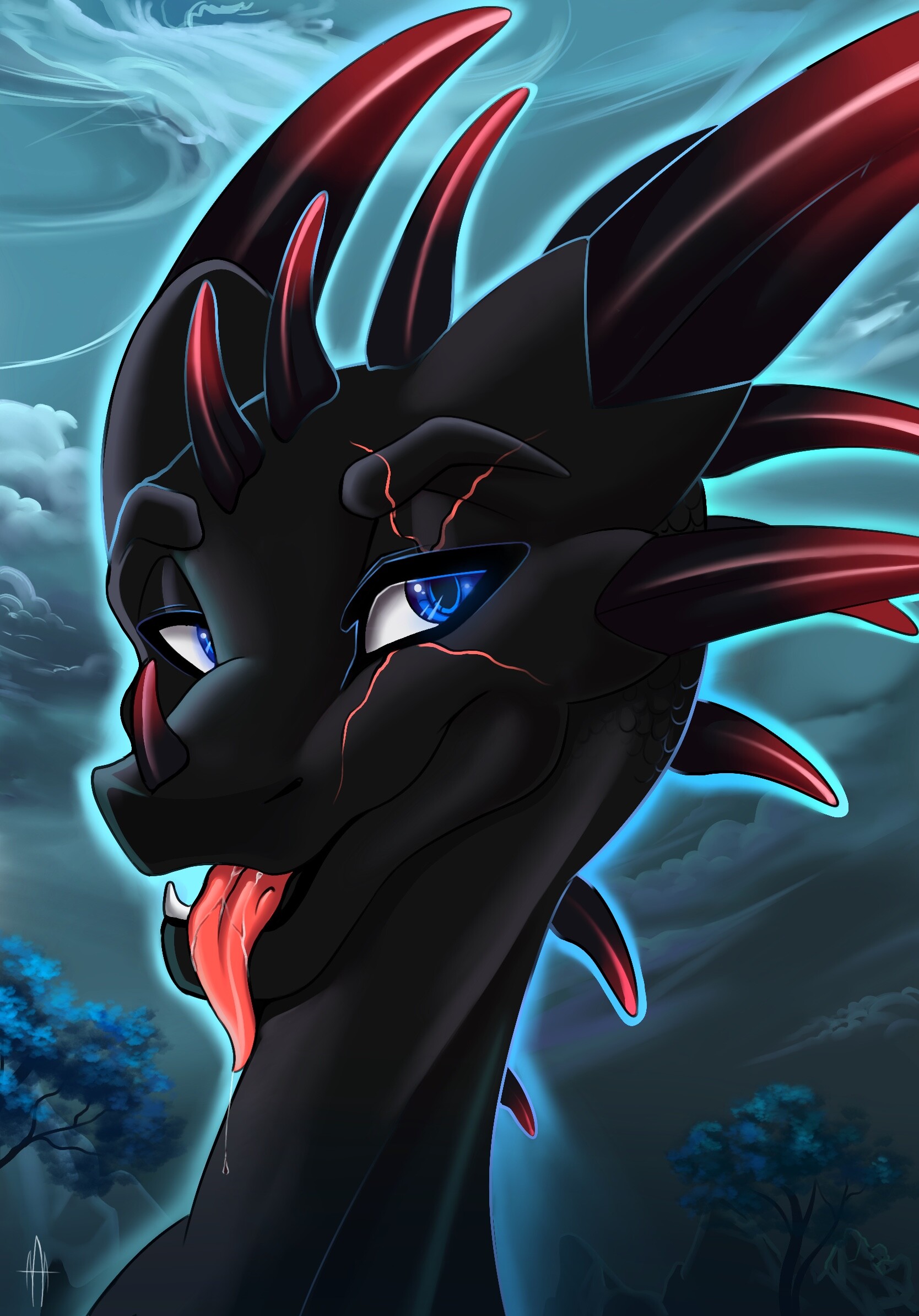 ArtStation - ~ Flirtatious face