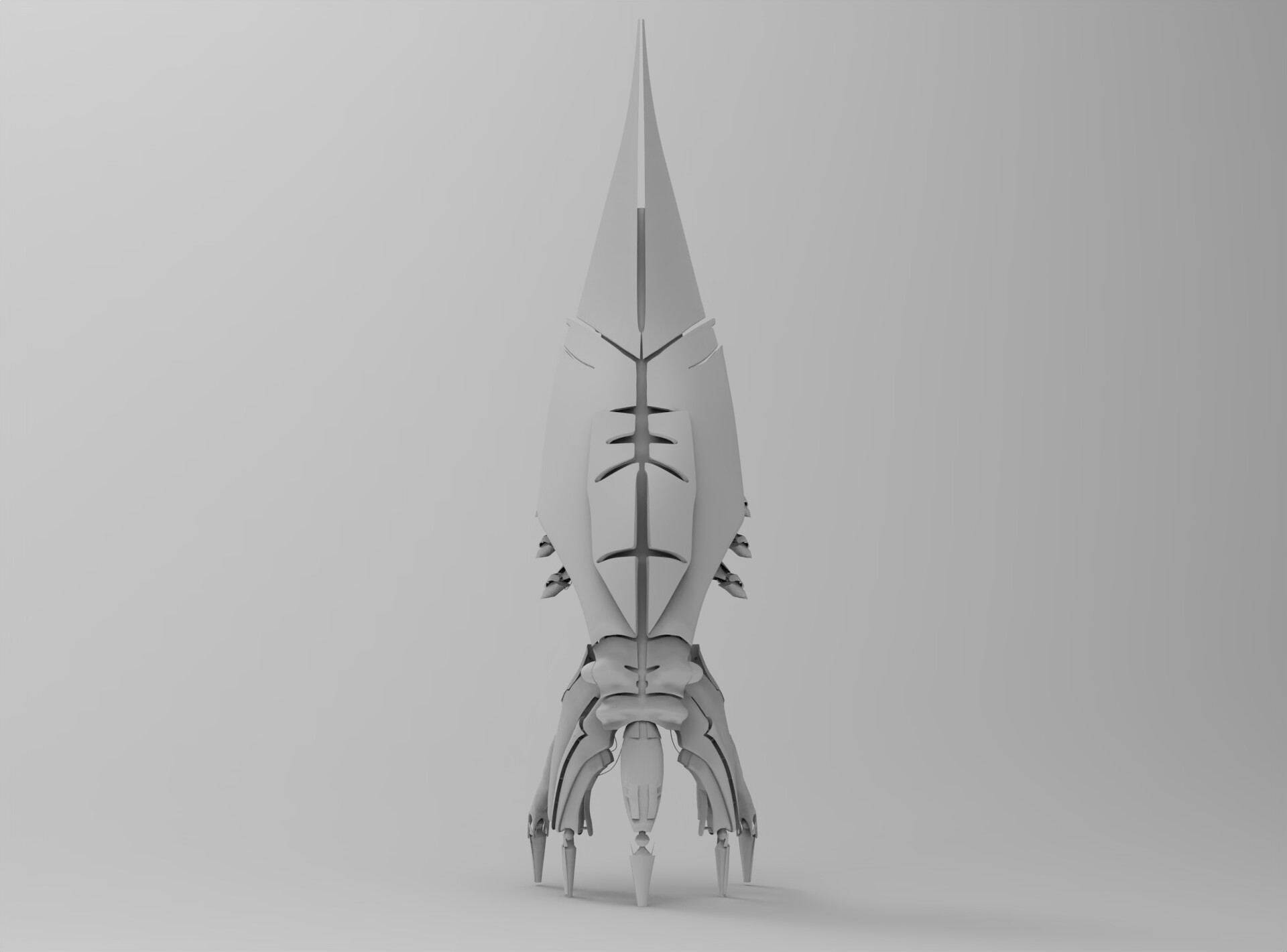 Mass Effect Reaper Drawing