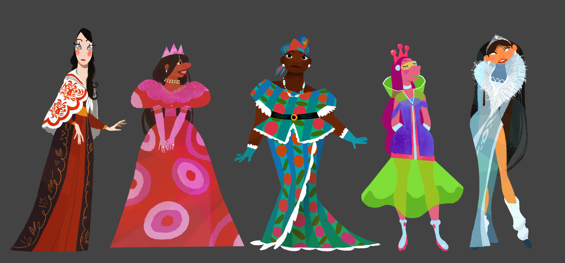 ArtStation - Princesses concepts