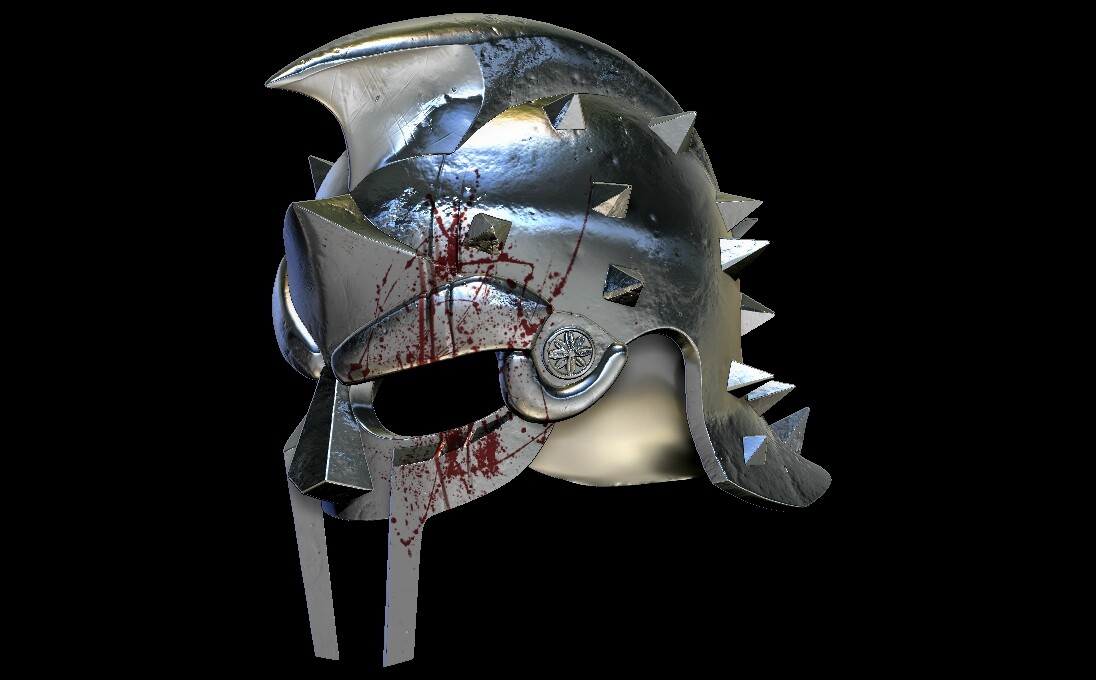 gladiator helmet template