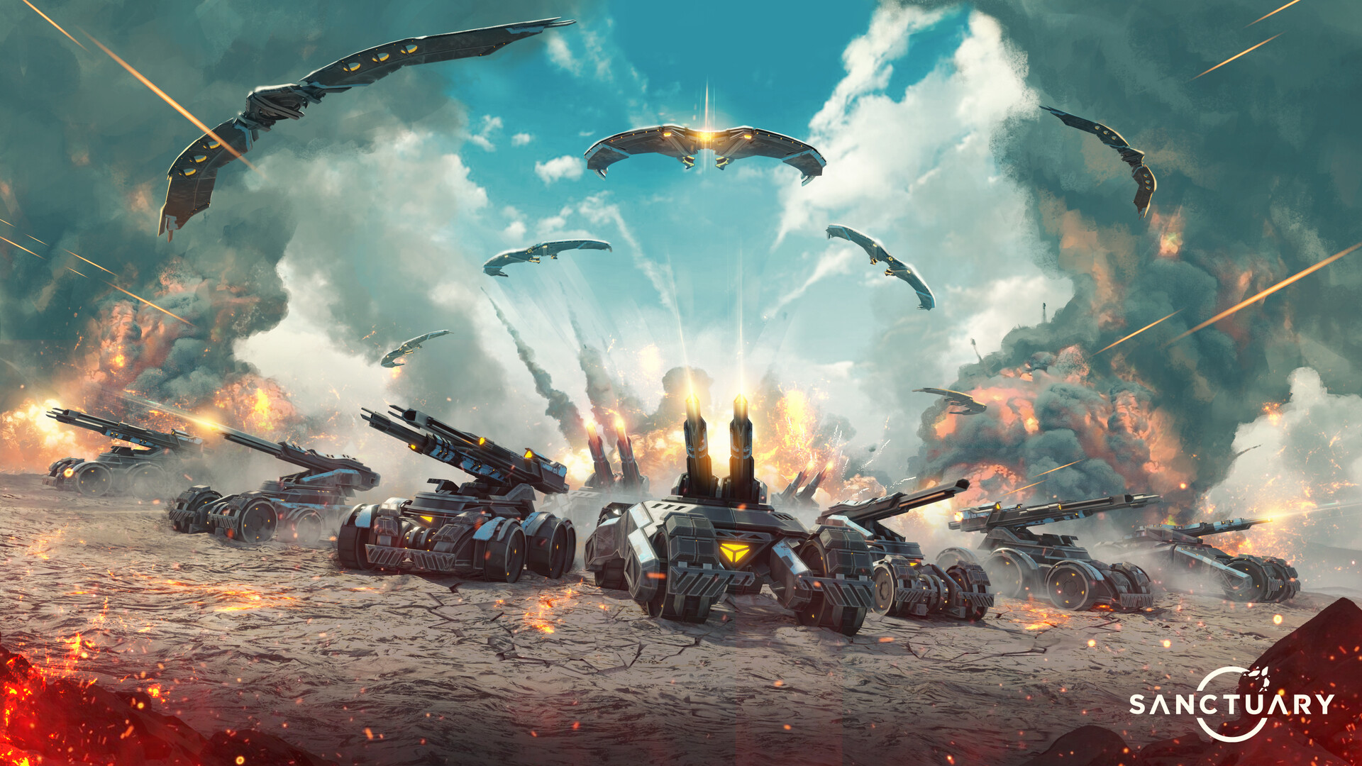 ArtStation - Sanctuary RTS promo piece