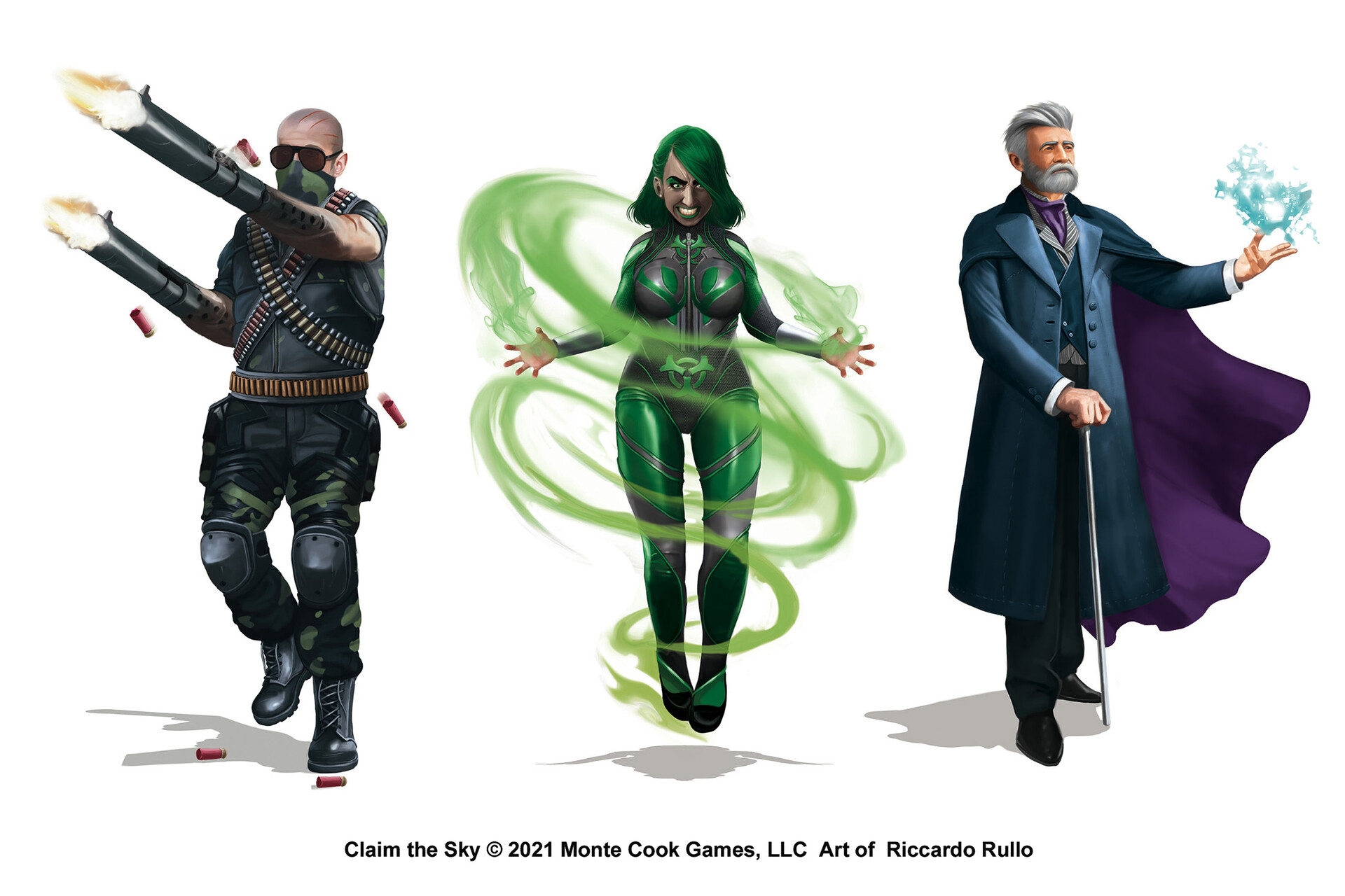 ArtStation - Characters set for Claim the Sky